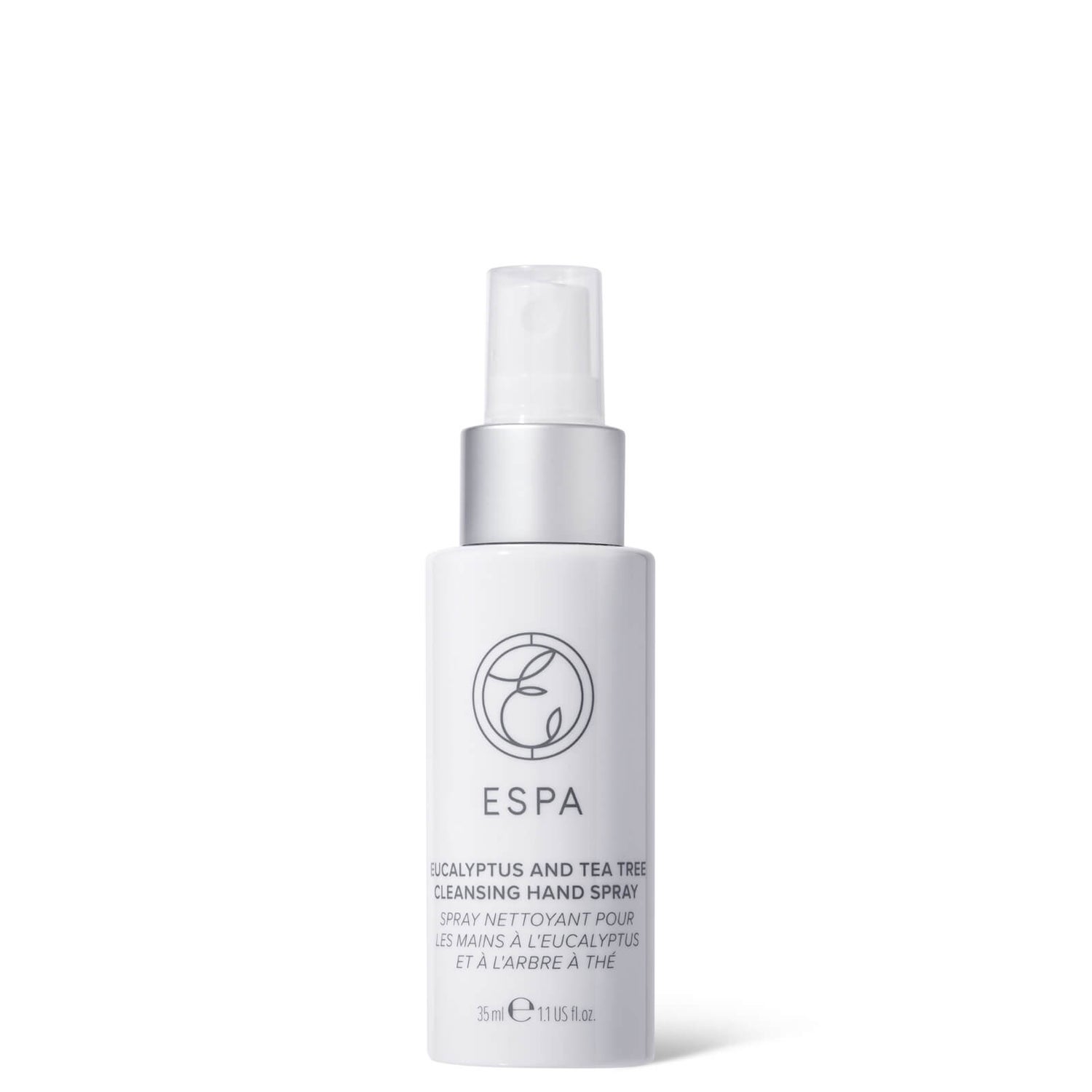 ESPA Eucalyptus and Tea Tree No Rinse Hand Spray 35ml | LOOKFANTASTIC