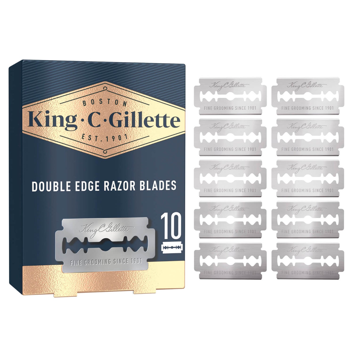 King C. Gillette Double Edge Razor Blades | Gillette UK