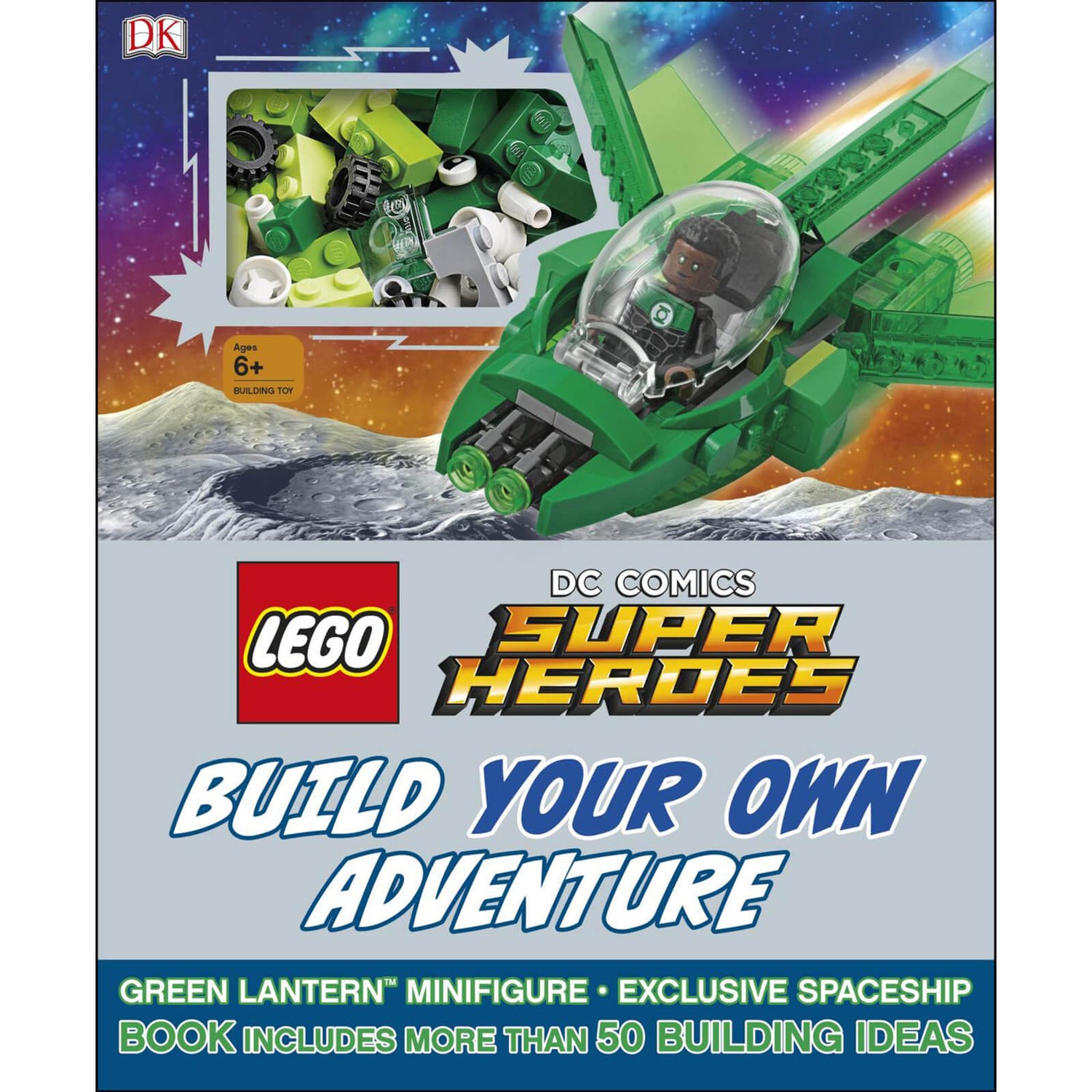 DK Books LEGO DC Comics Super Heroes Build Your Own Adventure Hardback ...
