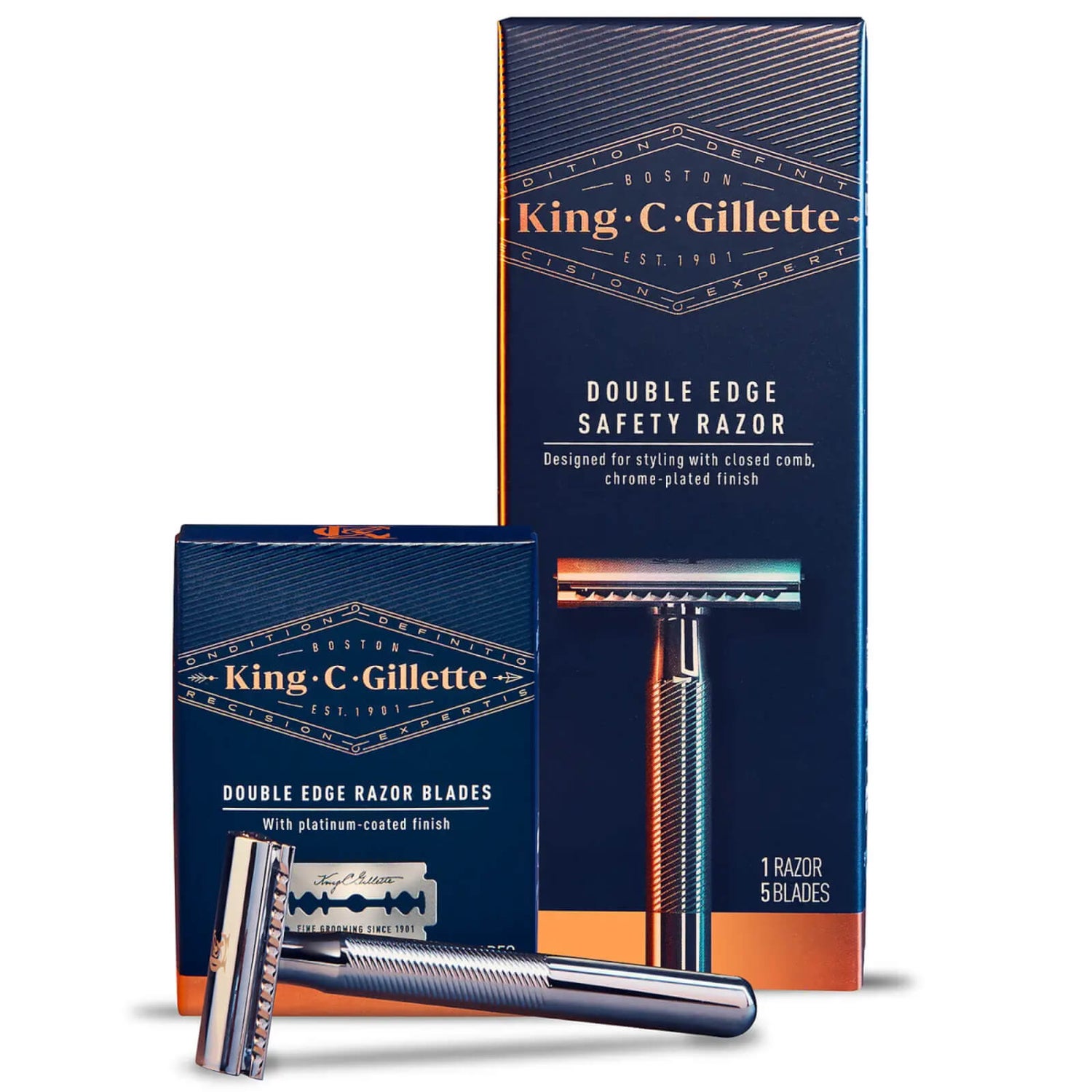 King C Gillette Double Edge Safety Razor Gillette Uk