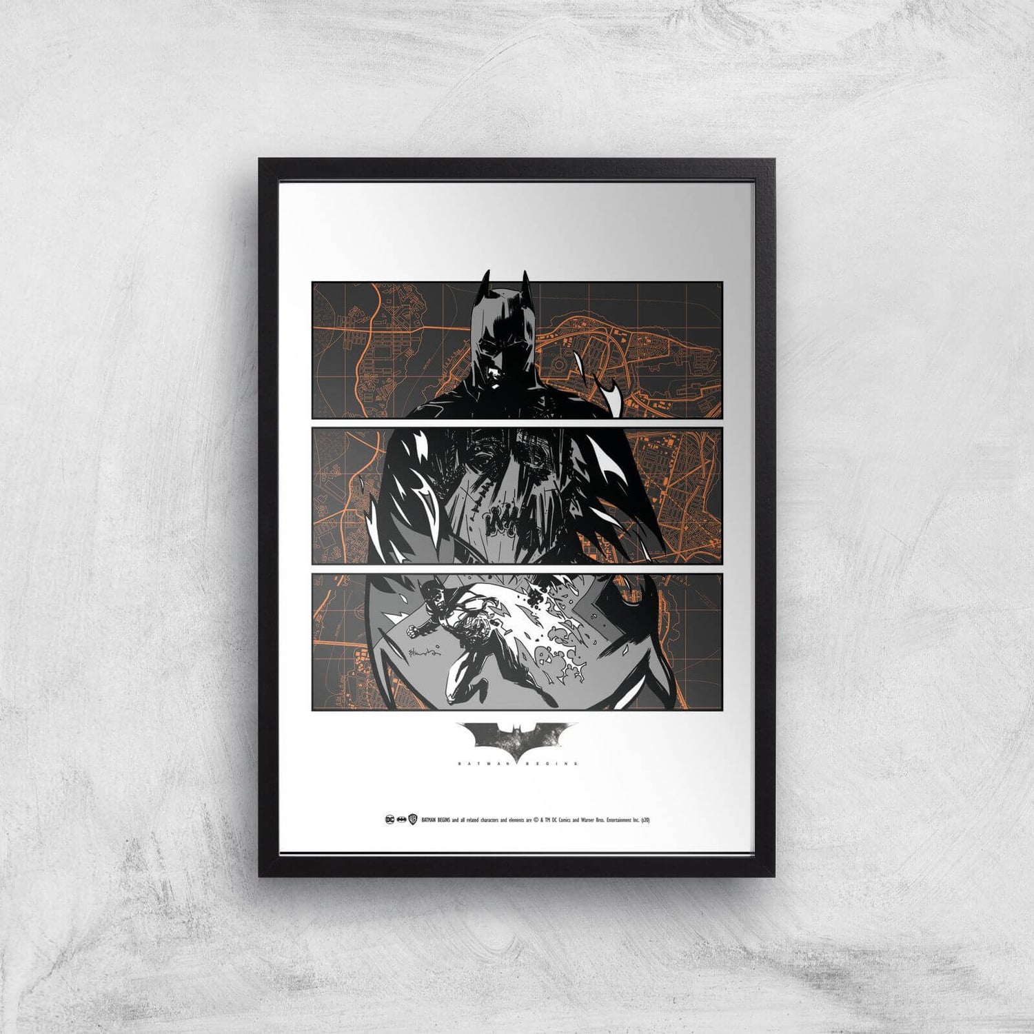 Batman Begins Poster Art