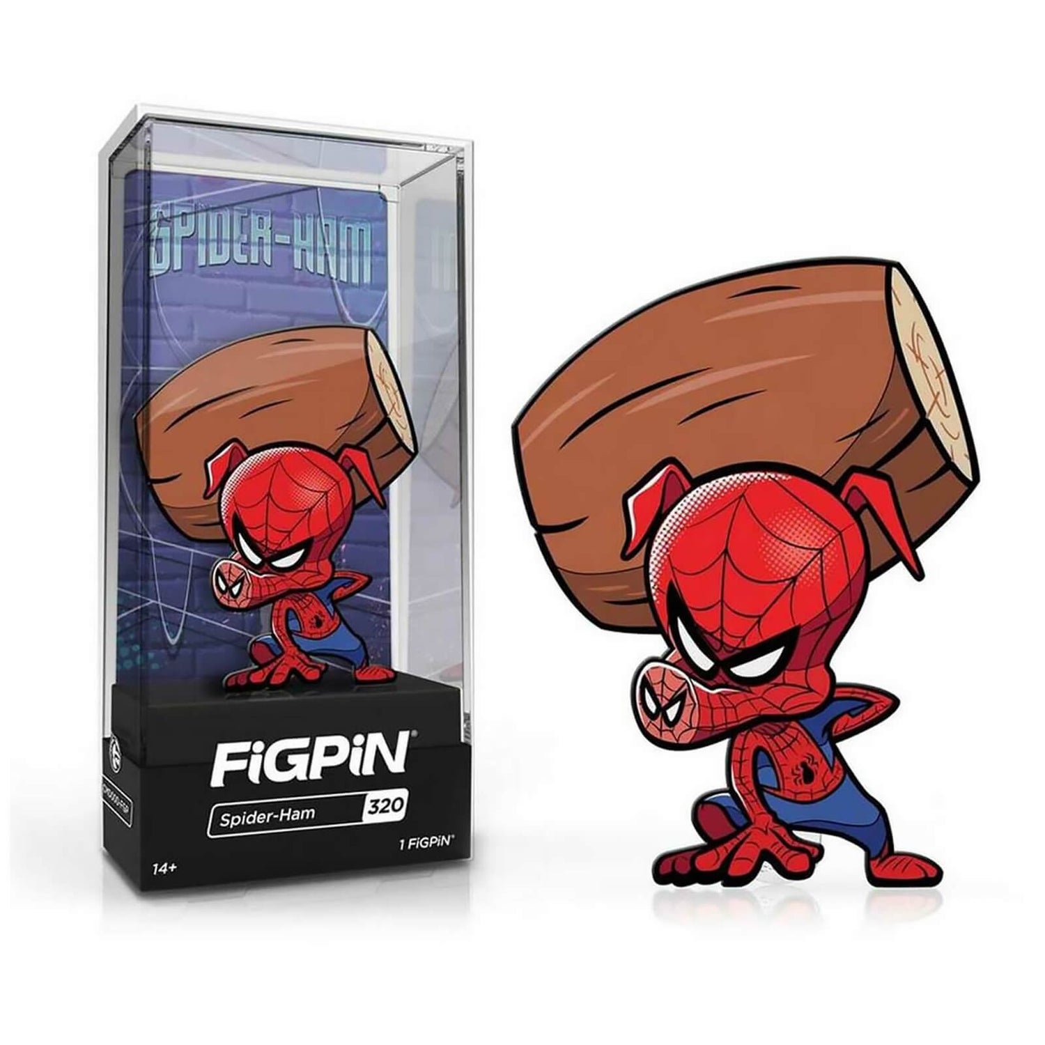 Spider-Man: Spider-Verse Spider-Ham FiGPiN Enamel Pin Merchandise ...
