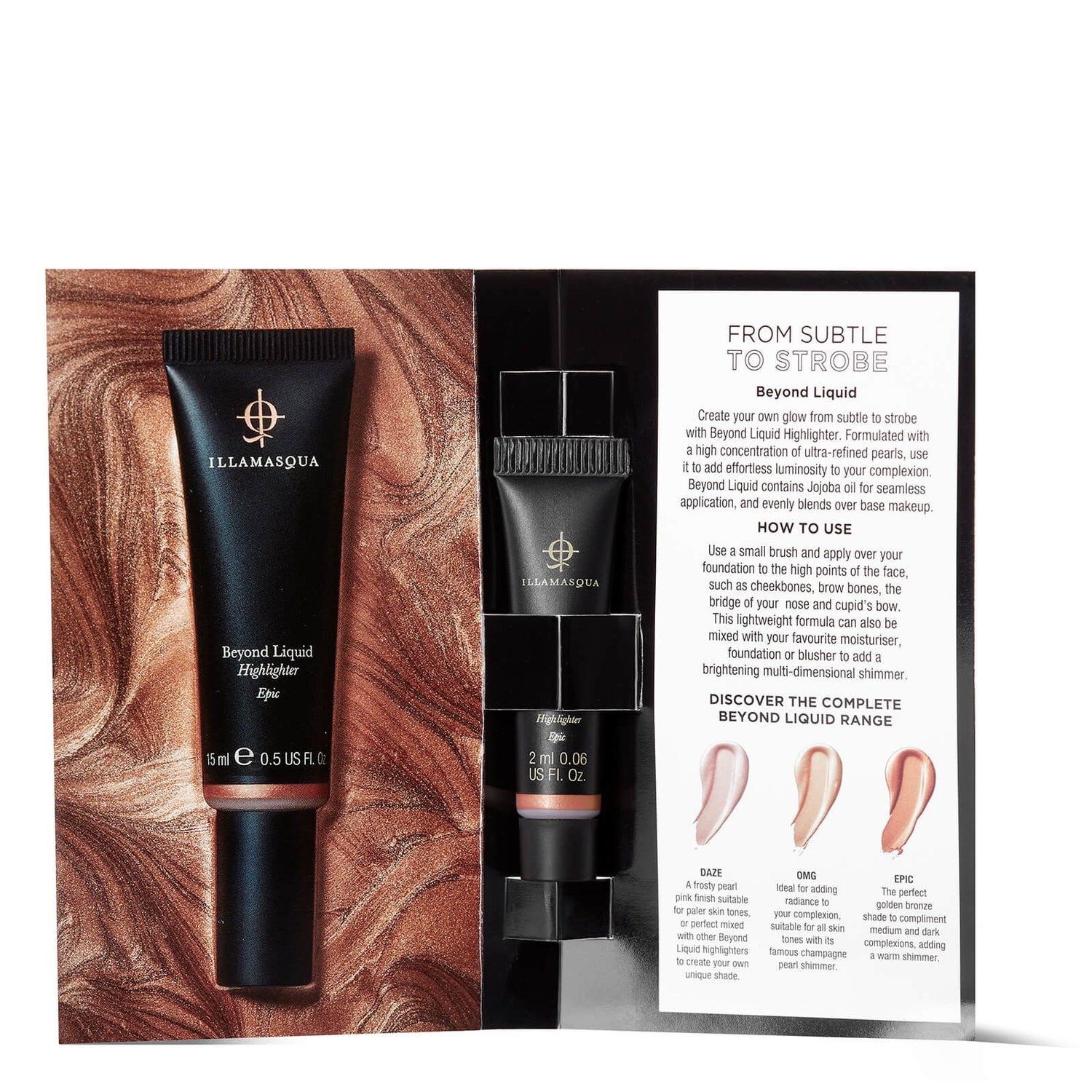 Illamasqua Beyond Liquid Highlighter Sample - Epic | Illamasqua