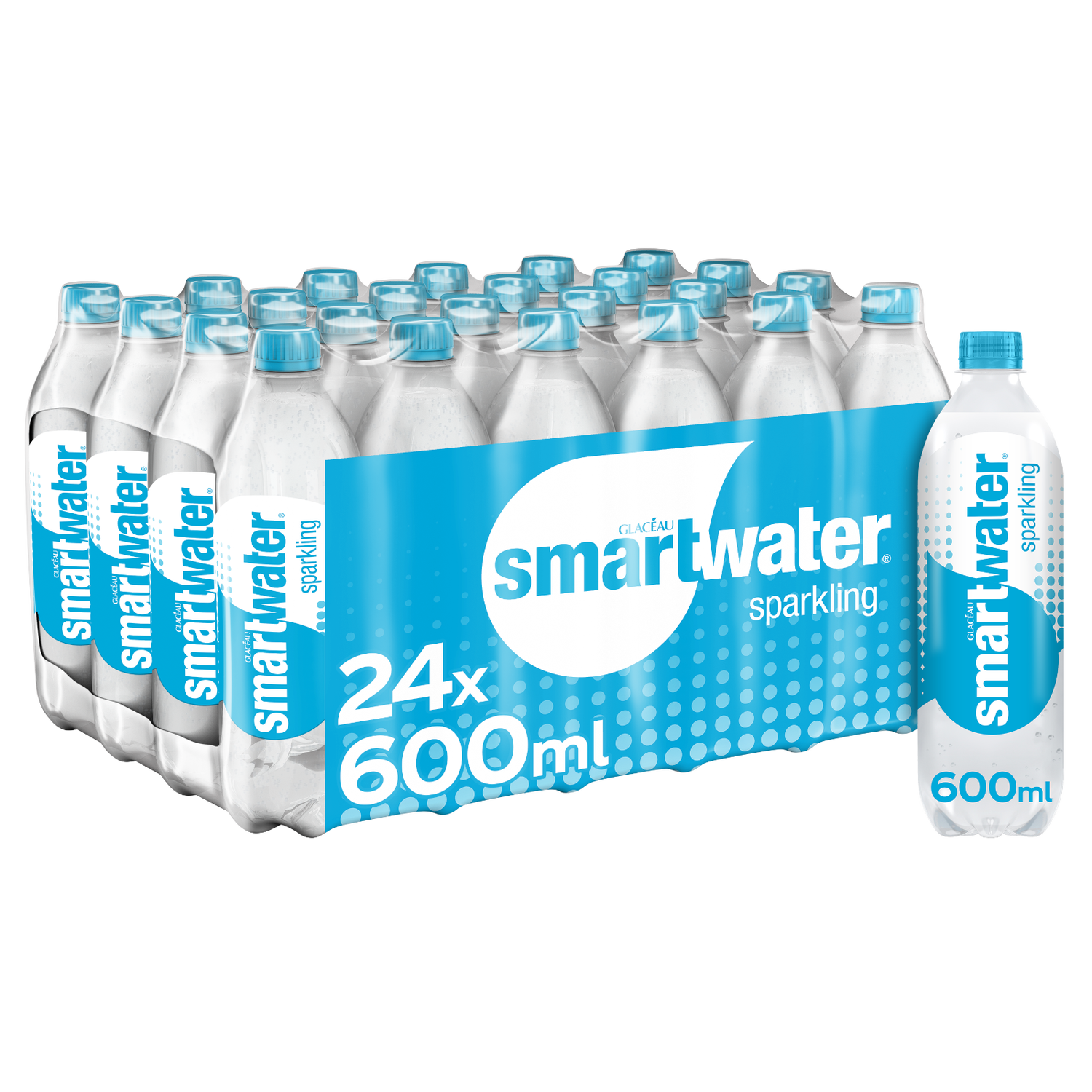 Glacéau Smartwater Sparkling 24 x 600ml | Your Coca Cola UK