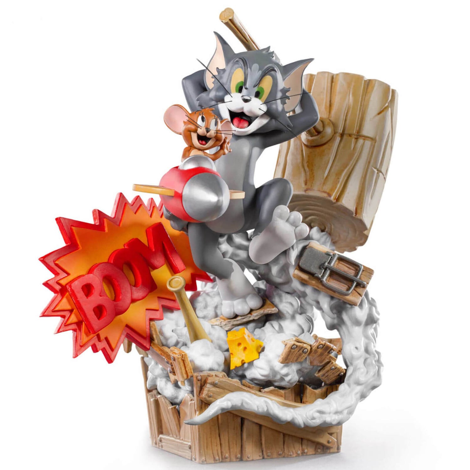 Iron Studios Tom & Jerry Prime Scale Statue 1/3 Tom & Jerry 21 cm ...