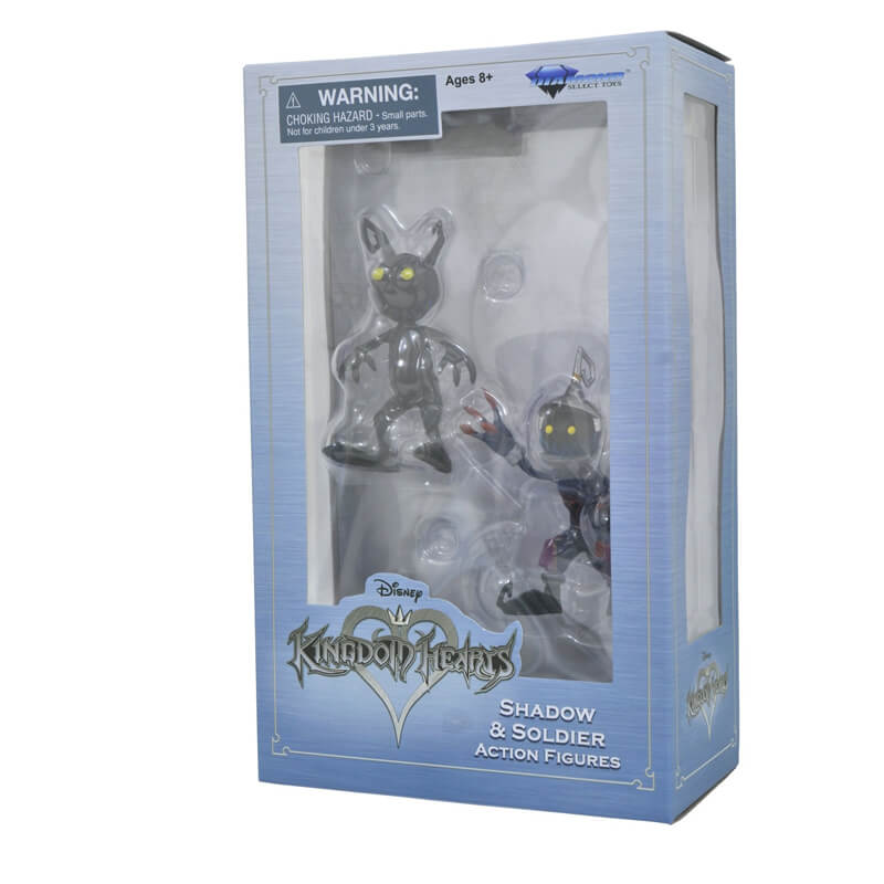 Diamond Select Kingdom Hearts - Shadow and Soldier 6" Action Figure ...