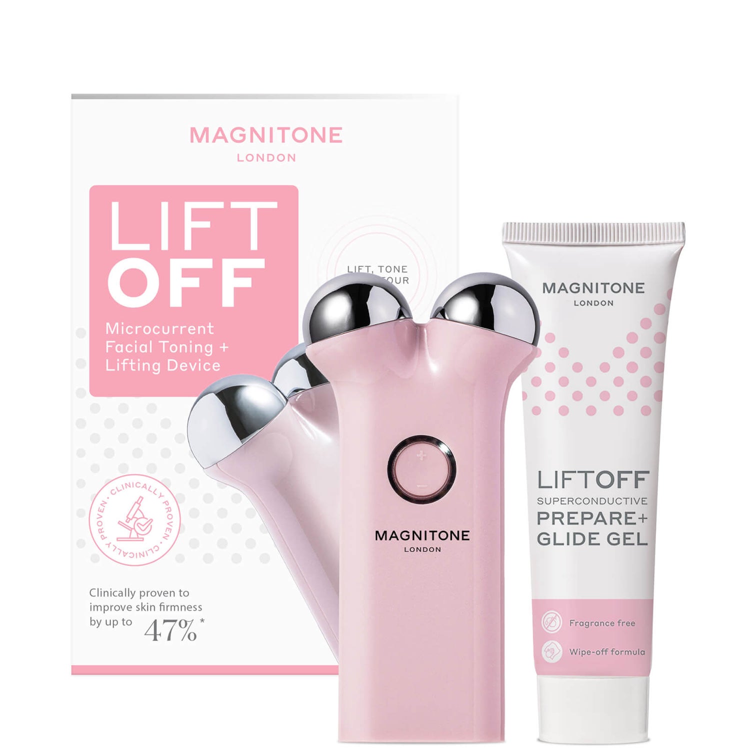 Magnitone London LiftOff Microcurrent Facial Lifting and Toning Device ...