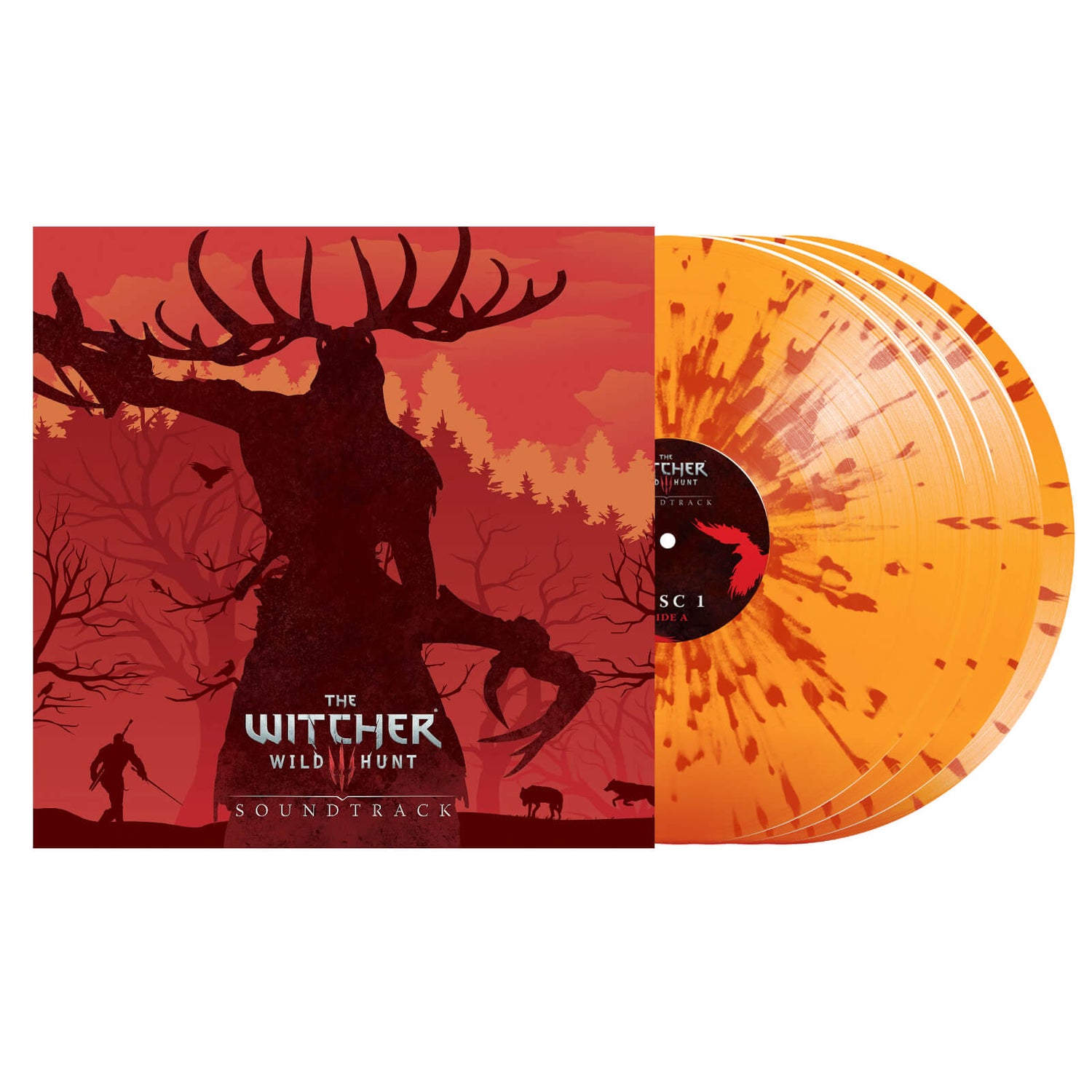The Witcher 3: Original Game Soundtrack Zavvi Exclusive Colour Vinyl ...