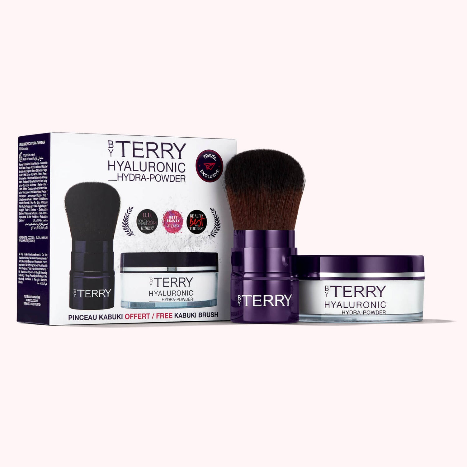 By Terry Exclusive Hyaluronic Hydra Powder and Kabuki Brush Set Livrare ...