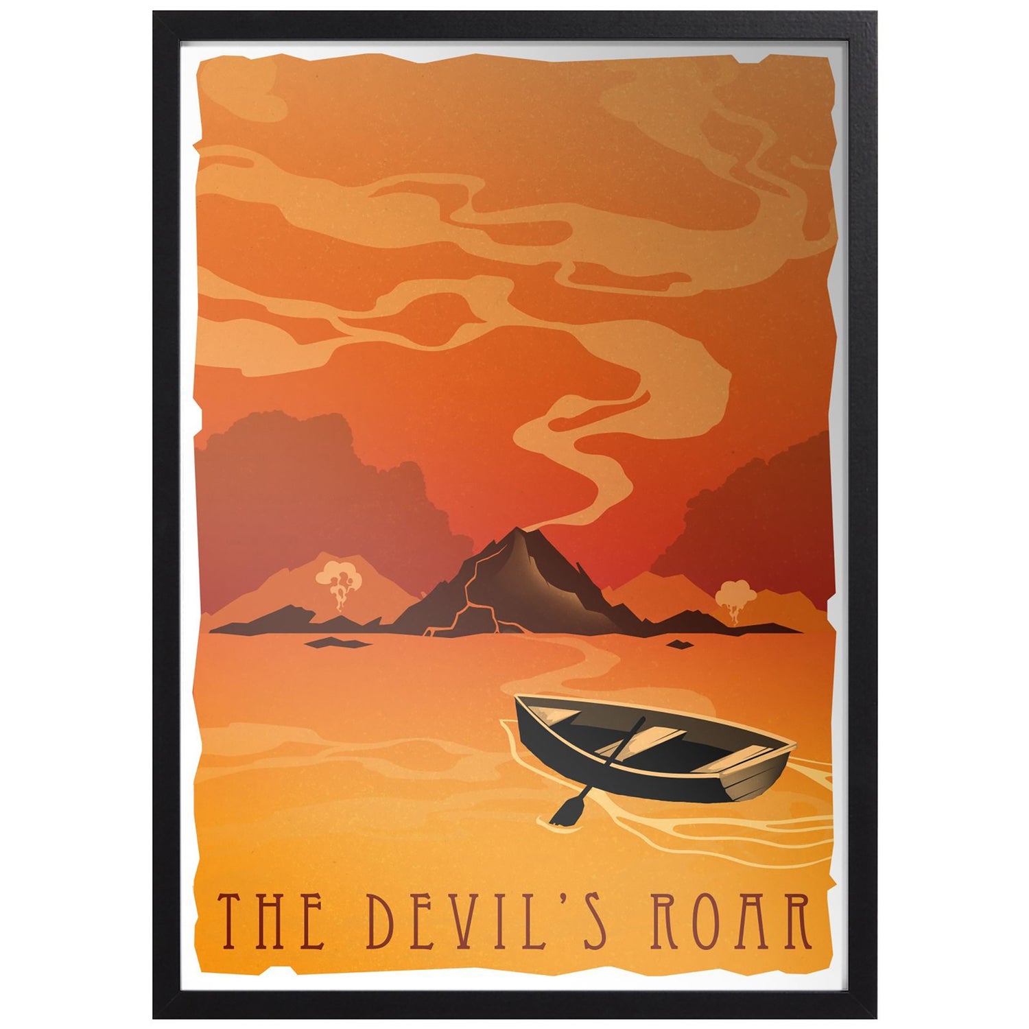 Sea Of Thieves The Devils Roar Giclee Art Print Homeware - Zavvi UK