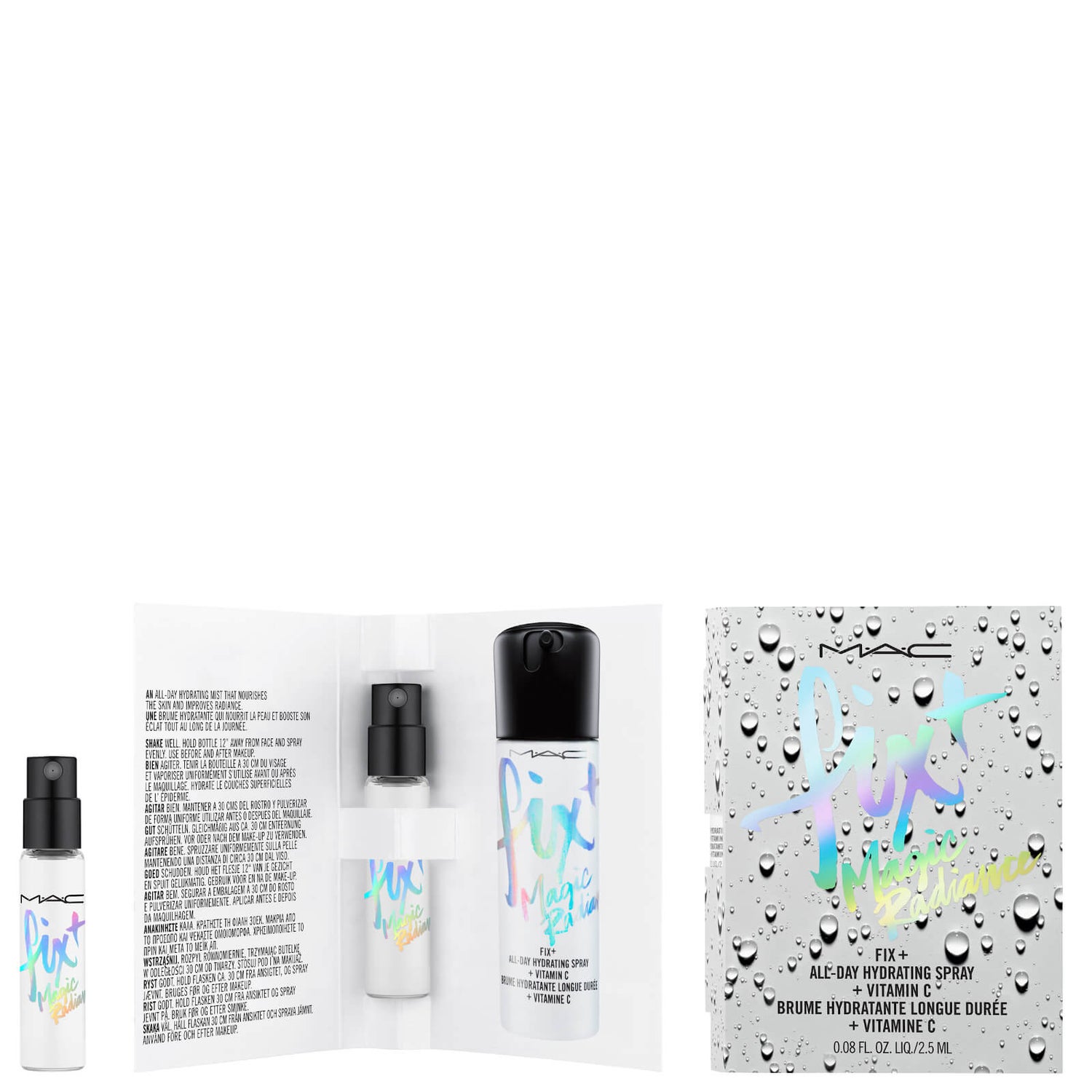 MAC Fix+ Magic Radiance Sample 2.5ml - Entrega GRÁTIS