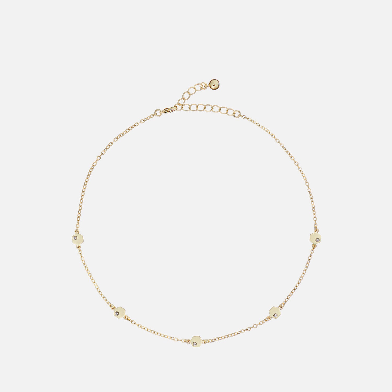 Ted Baker Women's Heeni: Nano Honey Choker - Pale Gold/Crystal