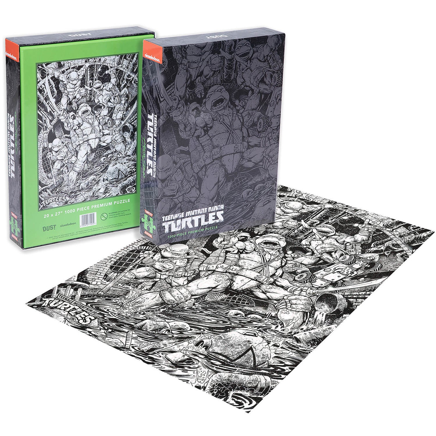 DUST! Teenage Mutant Ninja Turtles Classic Comic Book 1000pc Puzzle ...