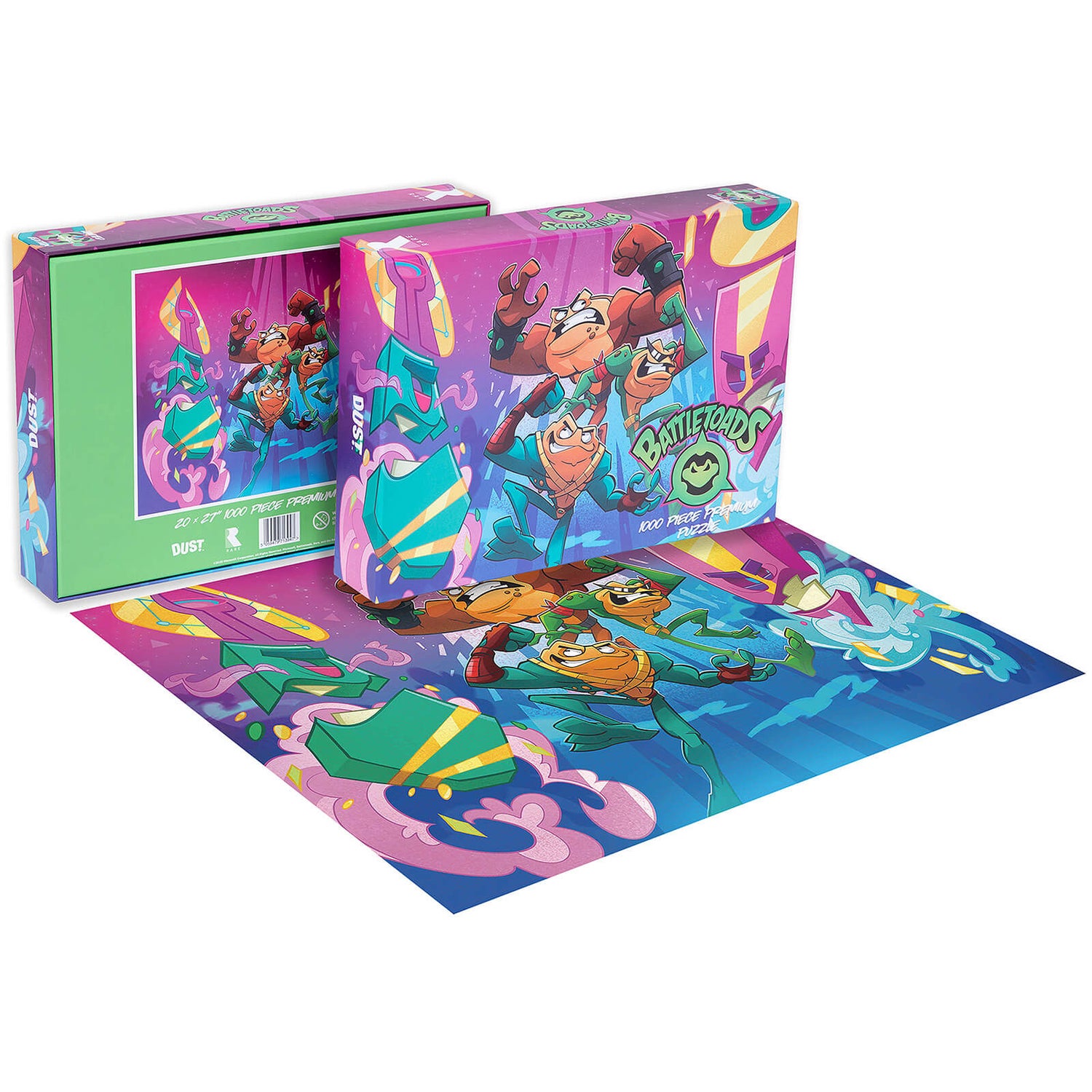 Battle Toads 1000pc Puzzle - Zavvi Exclusive Toys - Zavvi UK