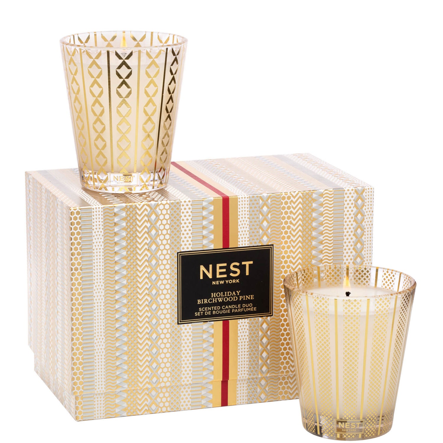 NEST New York Festive Classic Candle Set - LOOKFANTASTIC