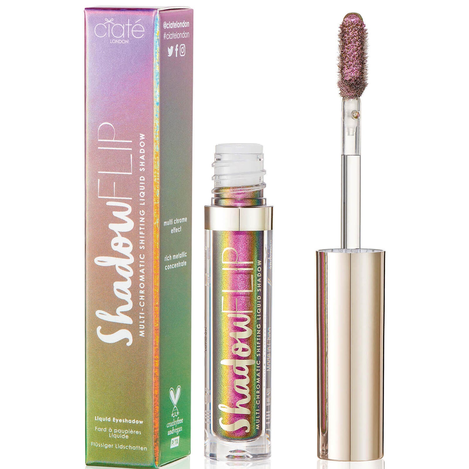 Ciaté London Shadow Flip Eyeshadow - Wonder 1.2ml | LOOKFANTASTIC
