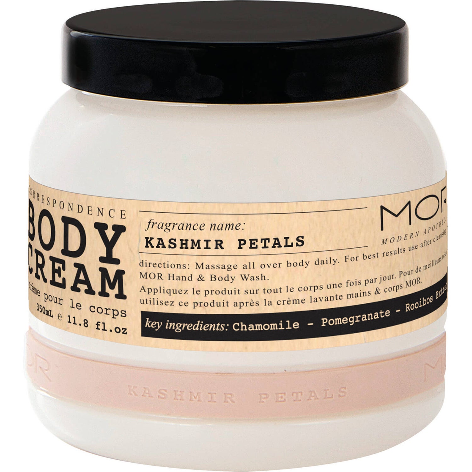 MOR Body Cream Kashmir Petals 350ml | LOOKFANTASTIC AU