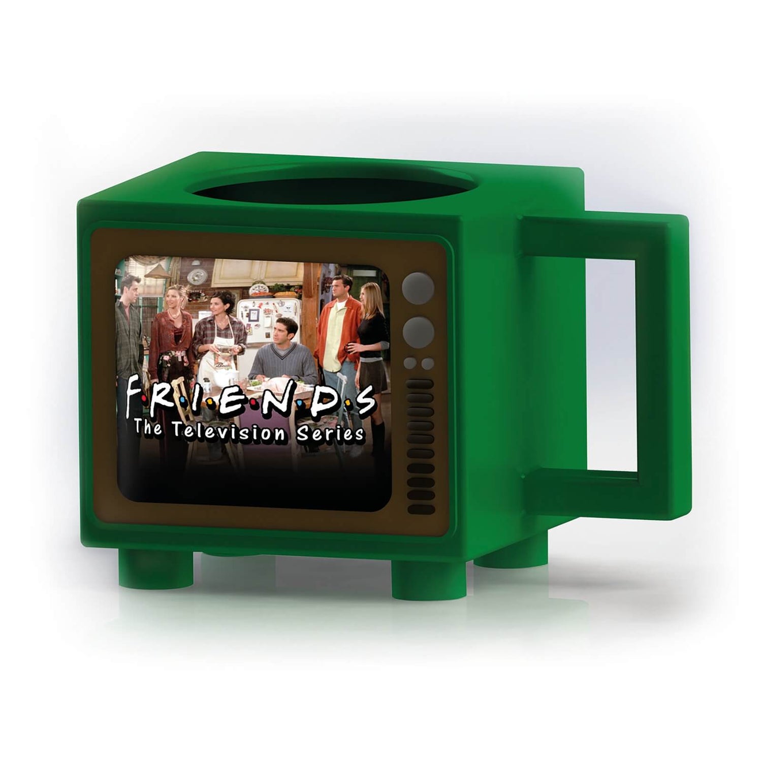 Friends Retro TV Heat Changing Mug Traditional Gifts - Zavvi US