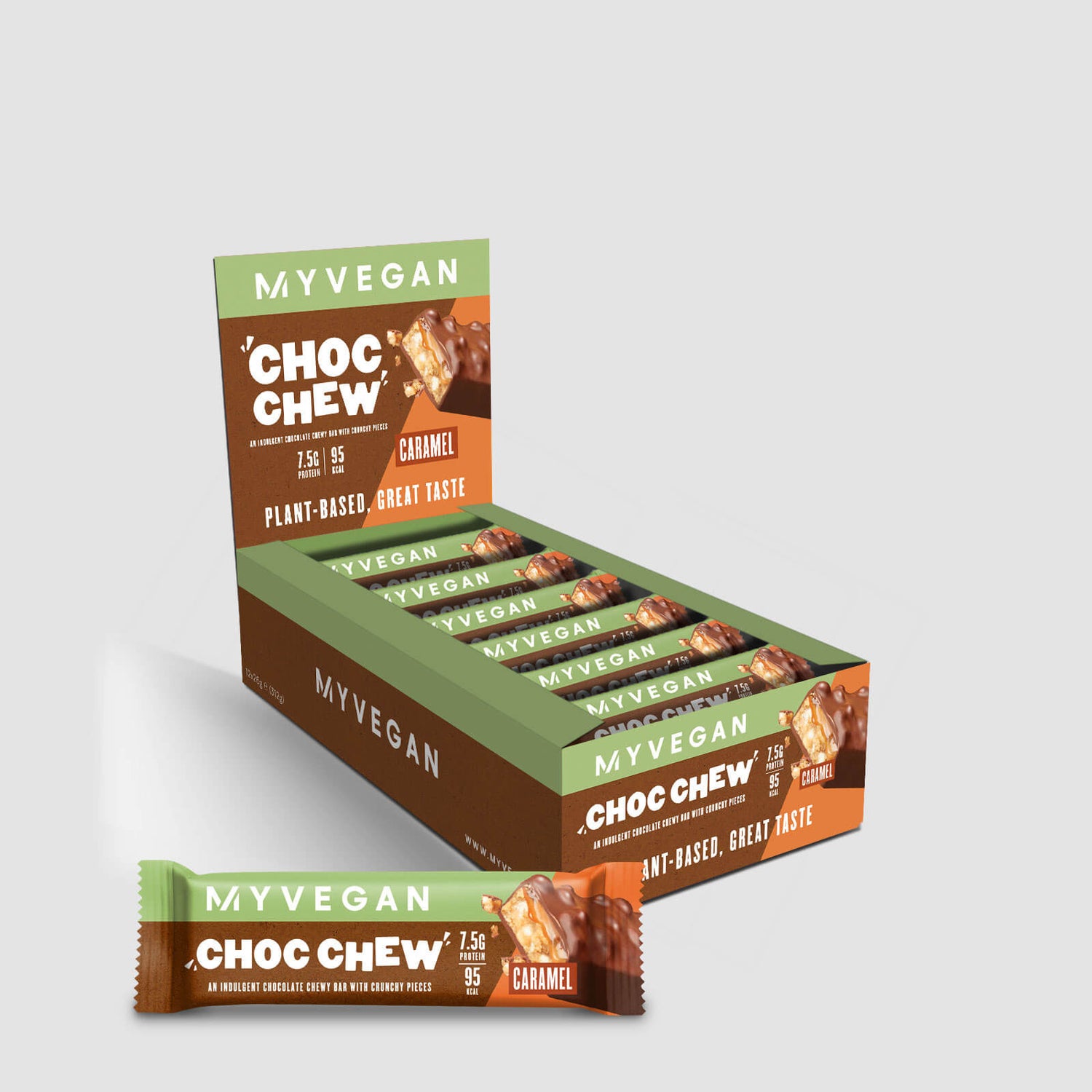 Vegan Choc Chew | Plant-Based Vegan Protein Bars | MYVEGAN™