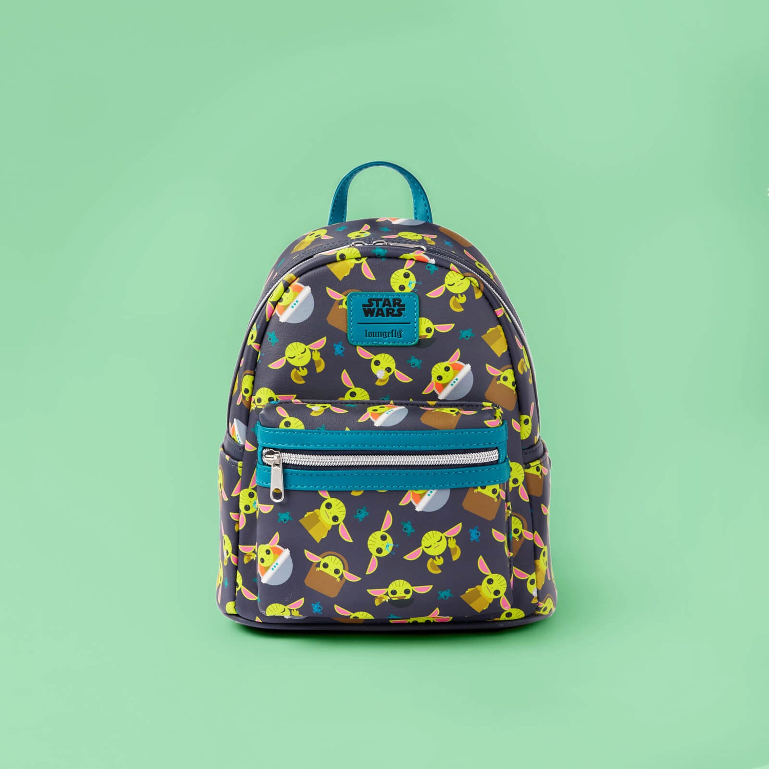 Loungefly Star Wars The Mandalorian The Child Aop Mini Backpack ...