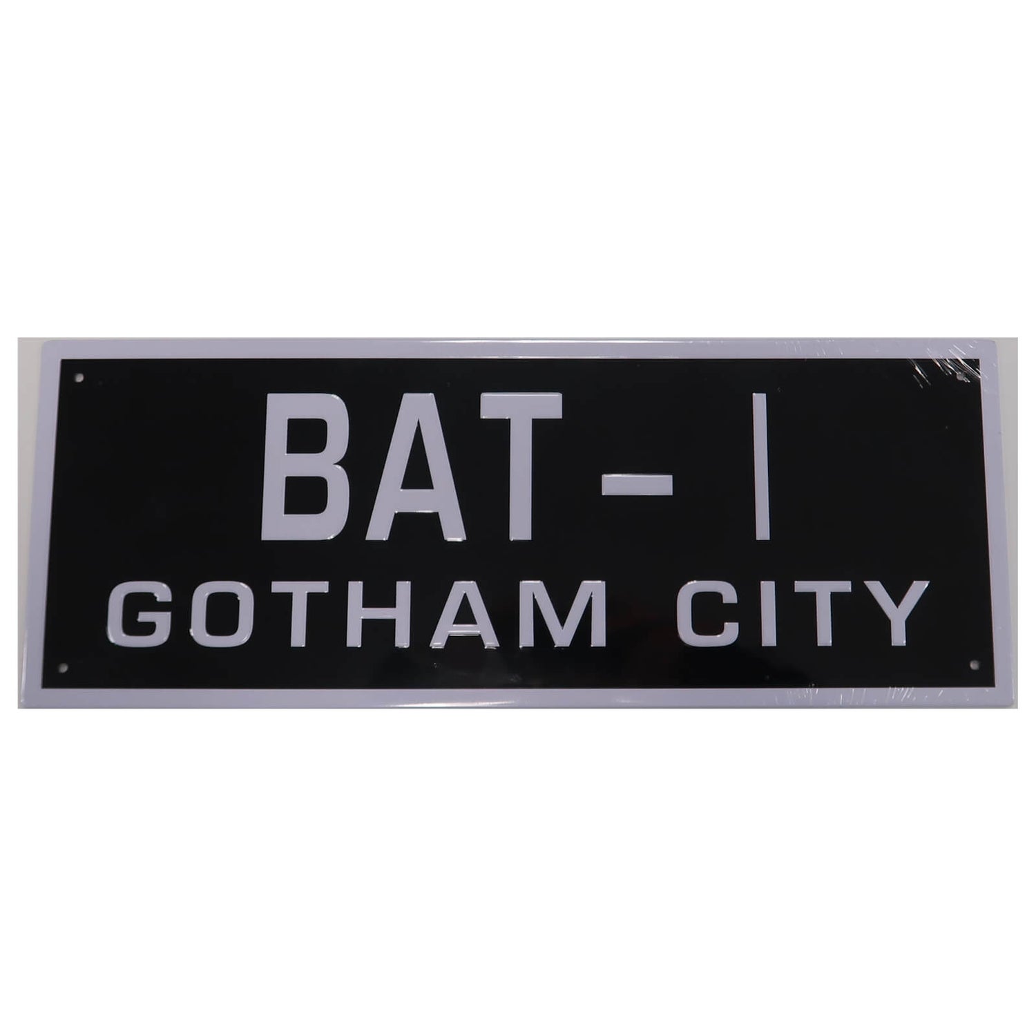 DC Comics Batman Batmobile License Plate Prop Replica Merchandise ...