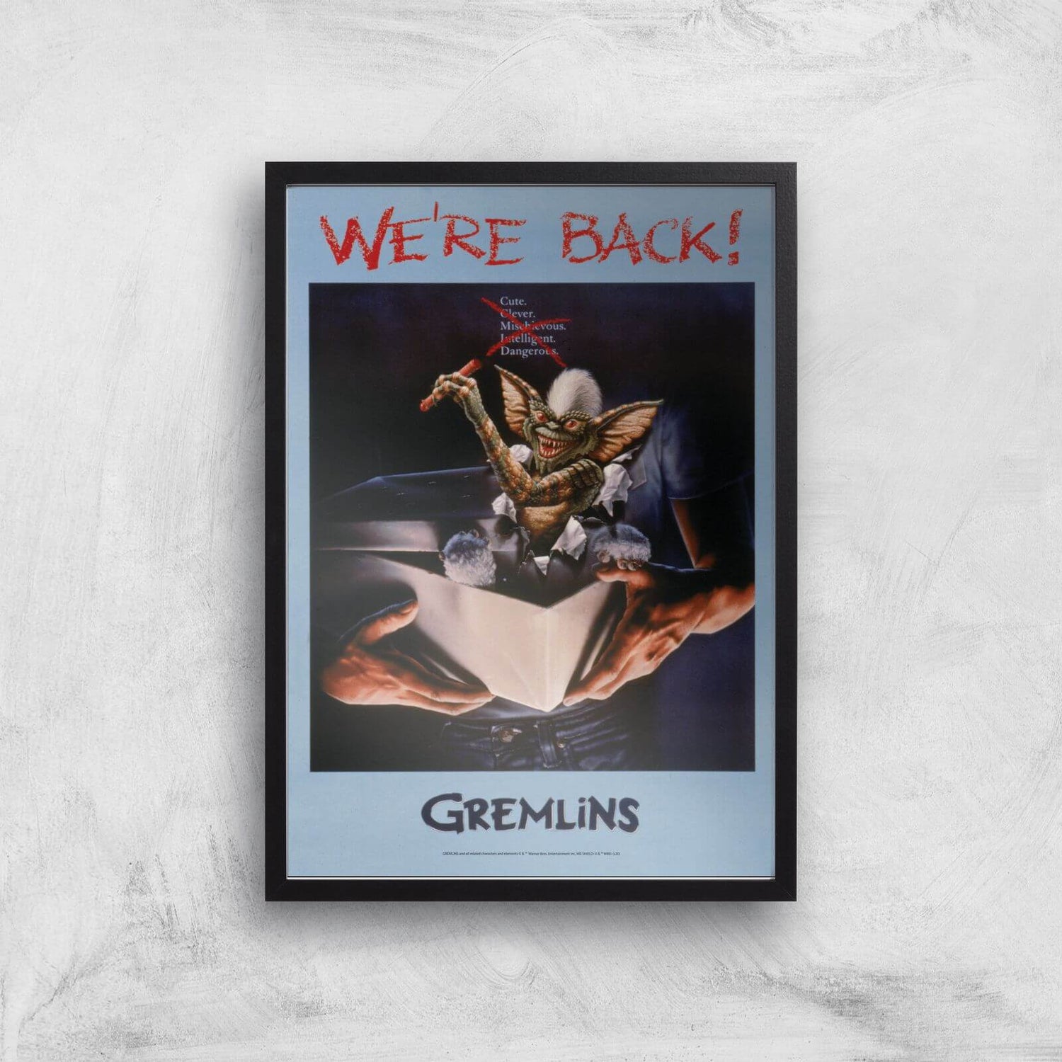 Gremlins We're Back Poster Giclee Art Print Homeware - Zavvi UK