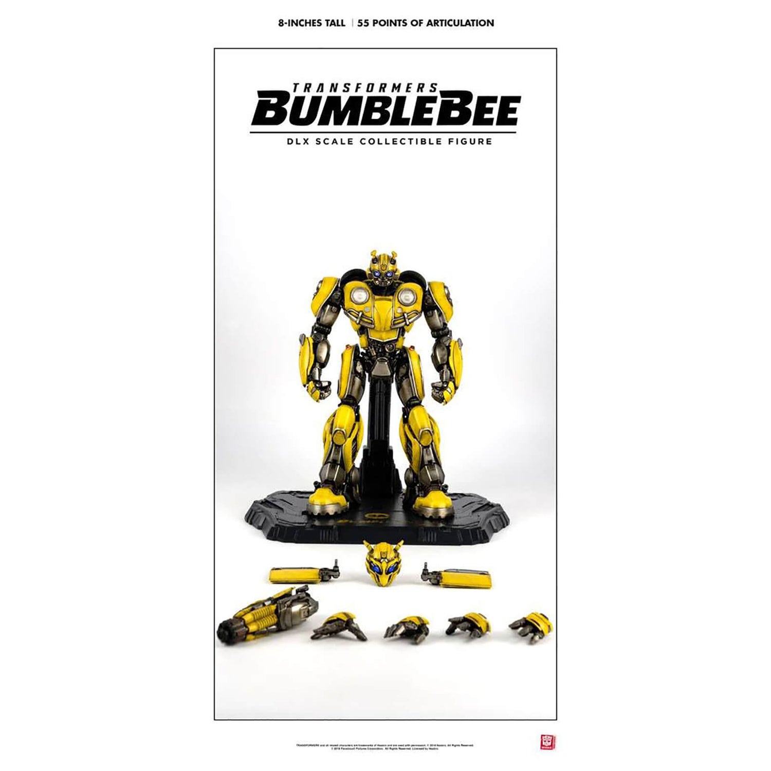 ThreeZero Transformers: Bumblebee DLX Scale Collectible Figure ...