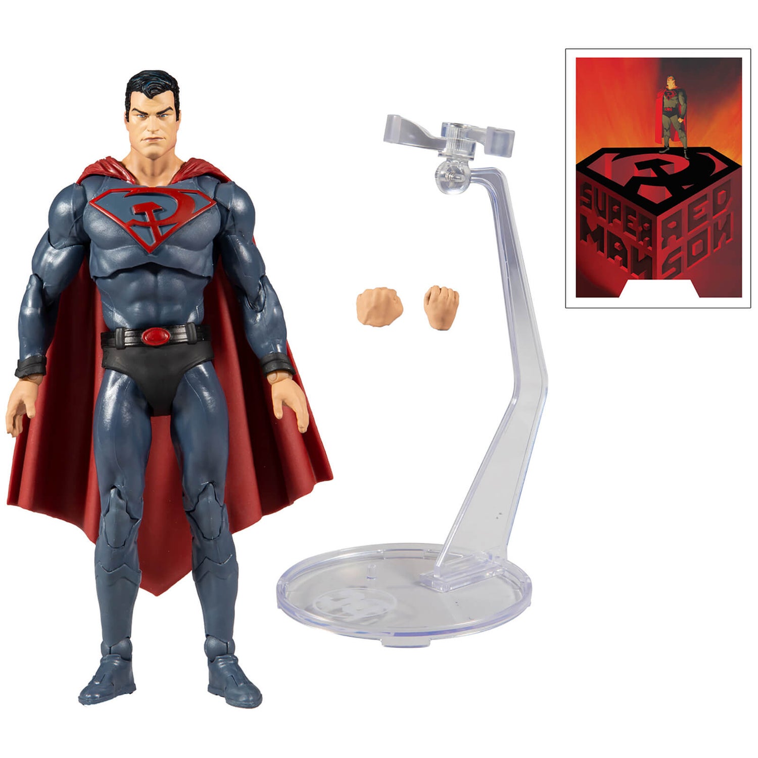 McFarlane DC Multiverse 7" Figures -Red Sun Superman -Variant Action ...