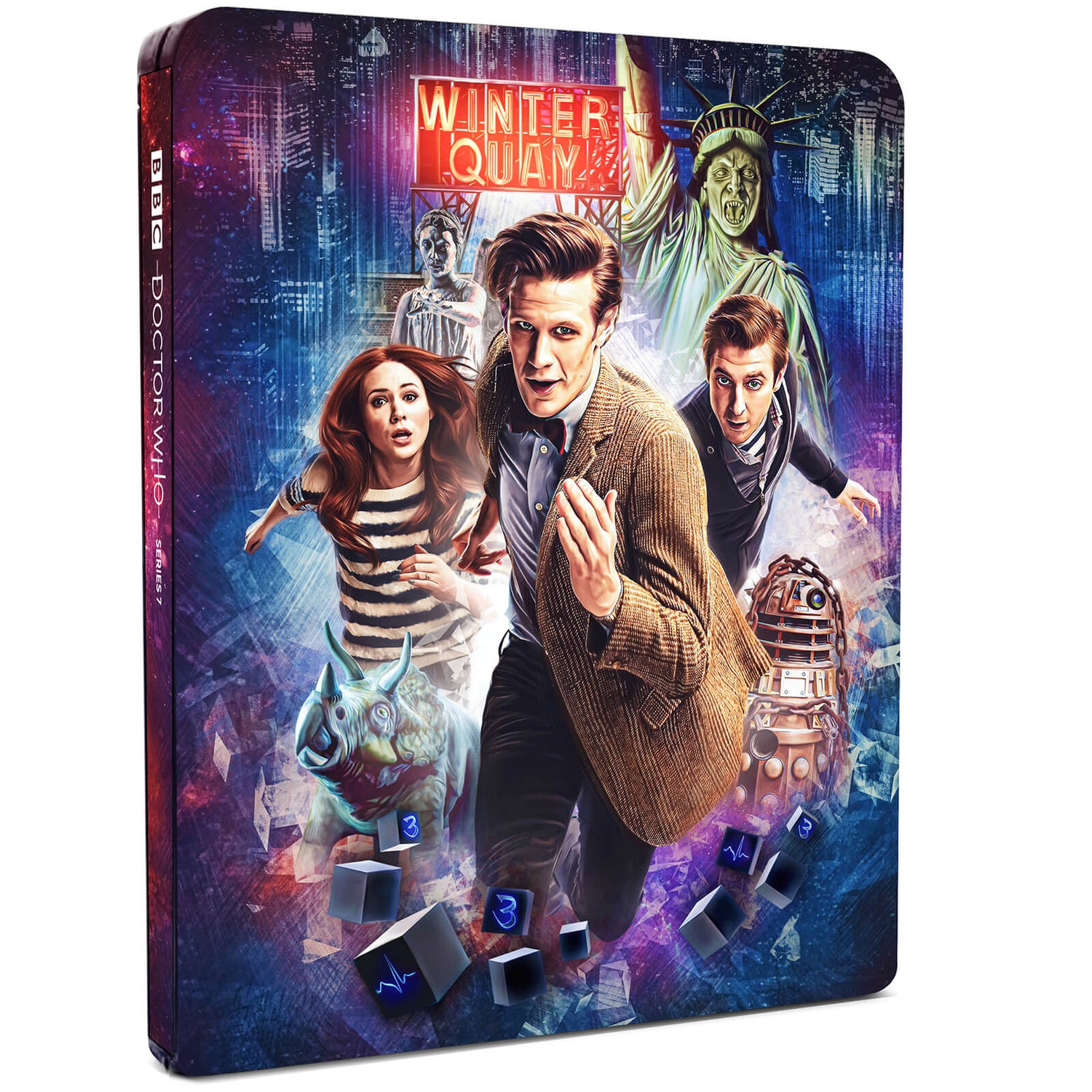 Doctor Who - The Complete Series 7 Limited Edition Steelbook Blu-ray ...