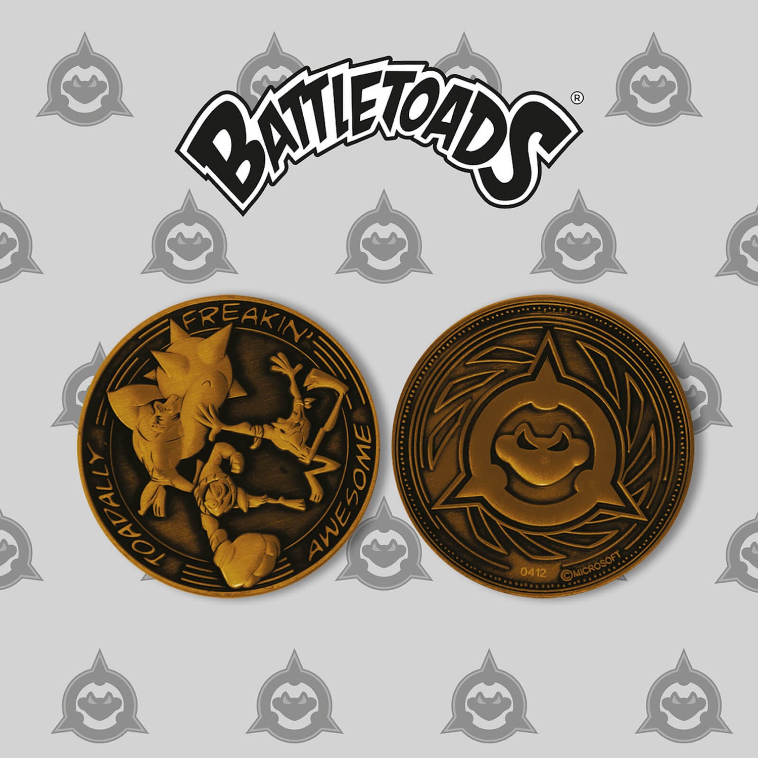 Battletoads Limited Edition Coin Merchandise - Zavvi UK