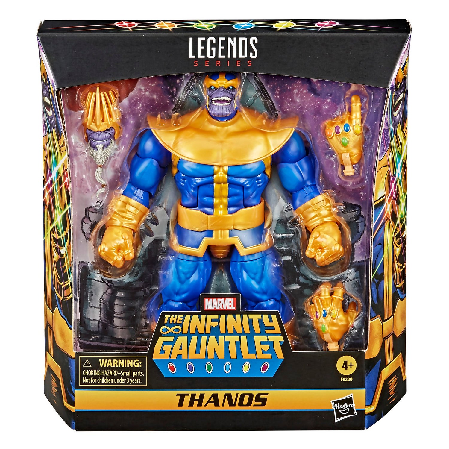 Hasbro Marvel Legends Series Thanos Action Figure | retro vibes and ...