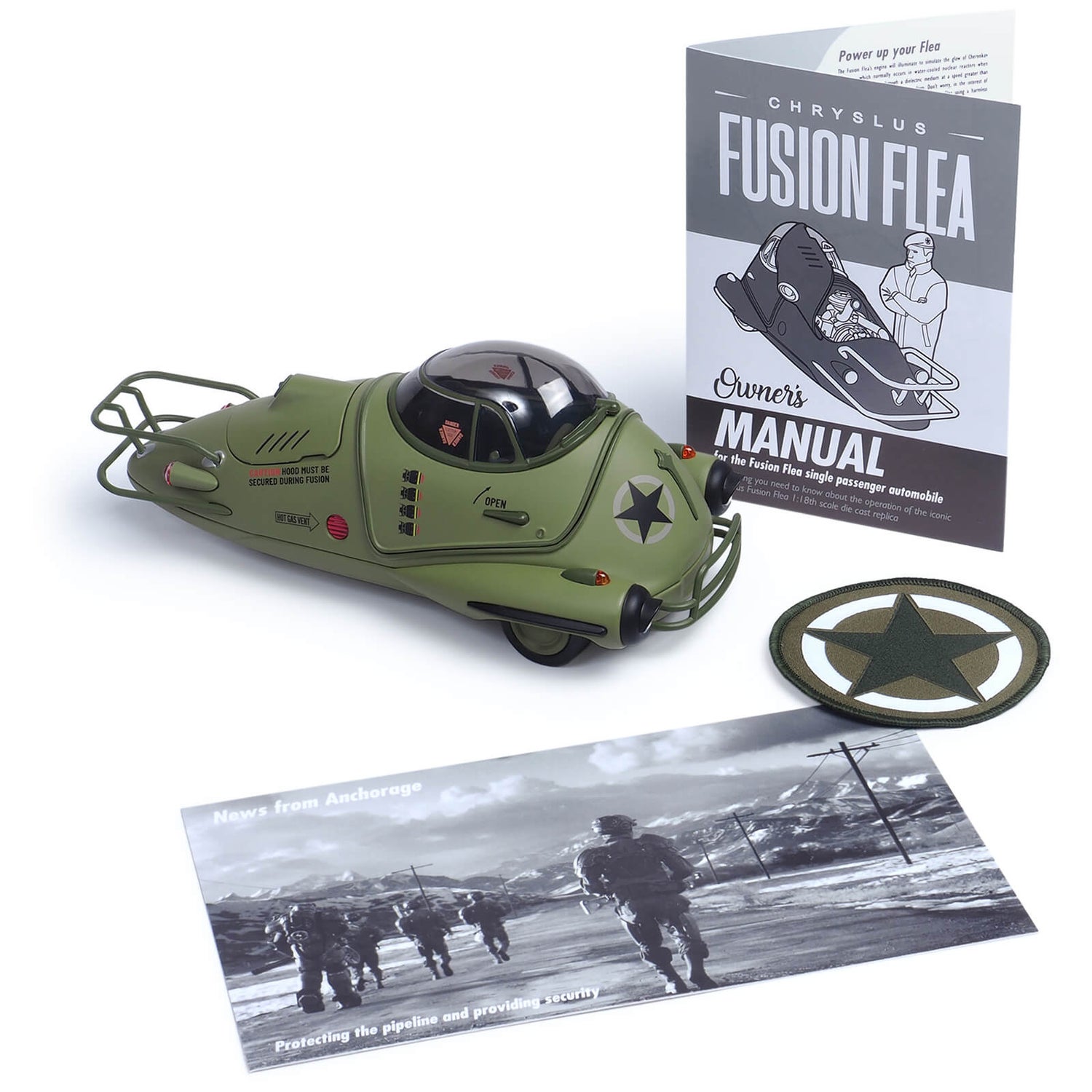 Fallout Limited Edition Die-Cast Military Fusion Flea Replica ...