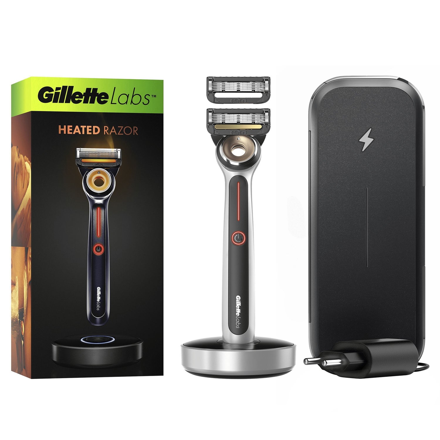 Gillette GilletteLabs Heated Razor Travel Kit - Snabb leverans