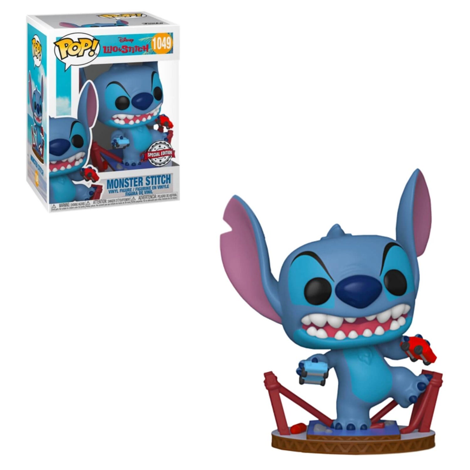 Disney Lilo and Stitch Monster Stitch EXC Funko Pop! Vinyl Merchandise ...
