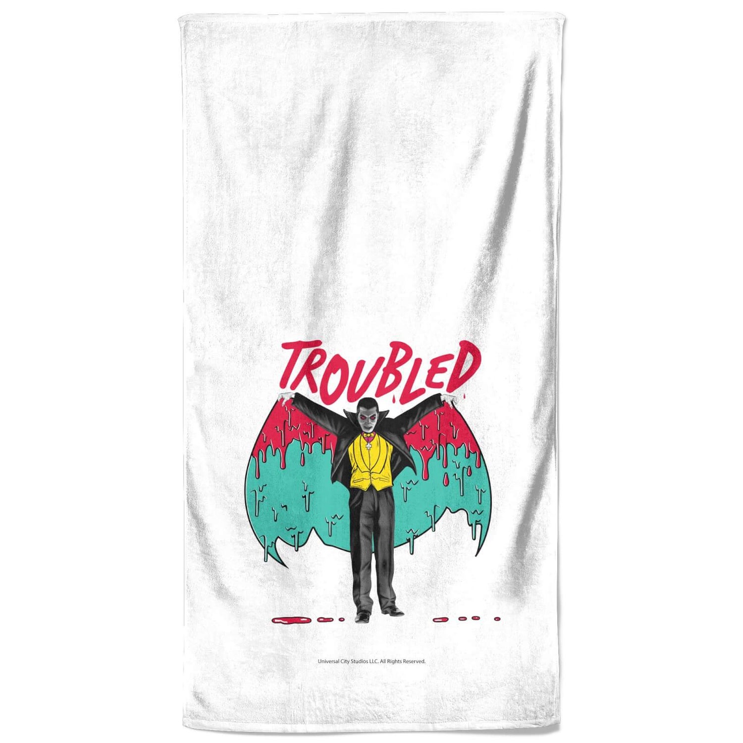 Universal Monsters Dracula Beach Towel Homeware - Zavvi US