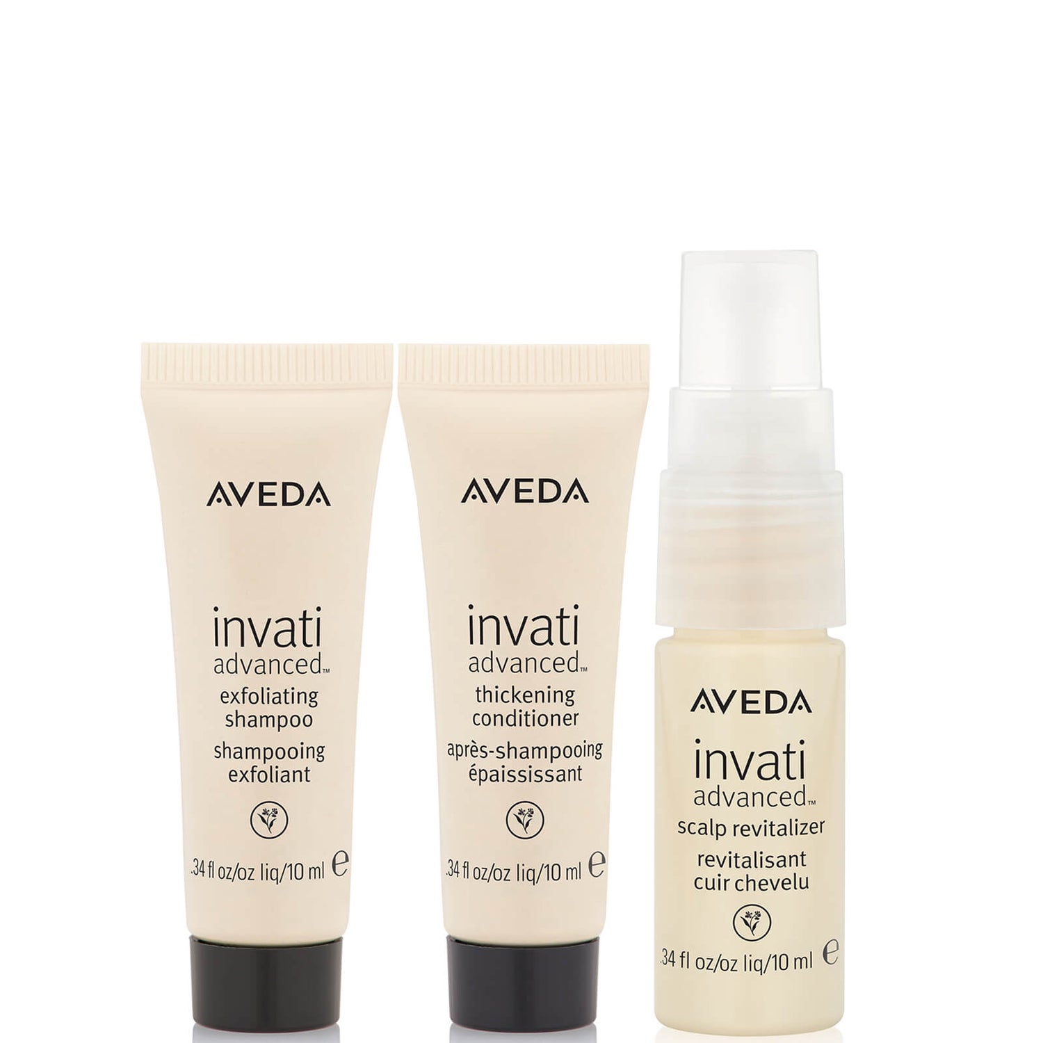 Aveda Invati Adv Sample Trio - LOOKFANTASTIC