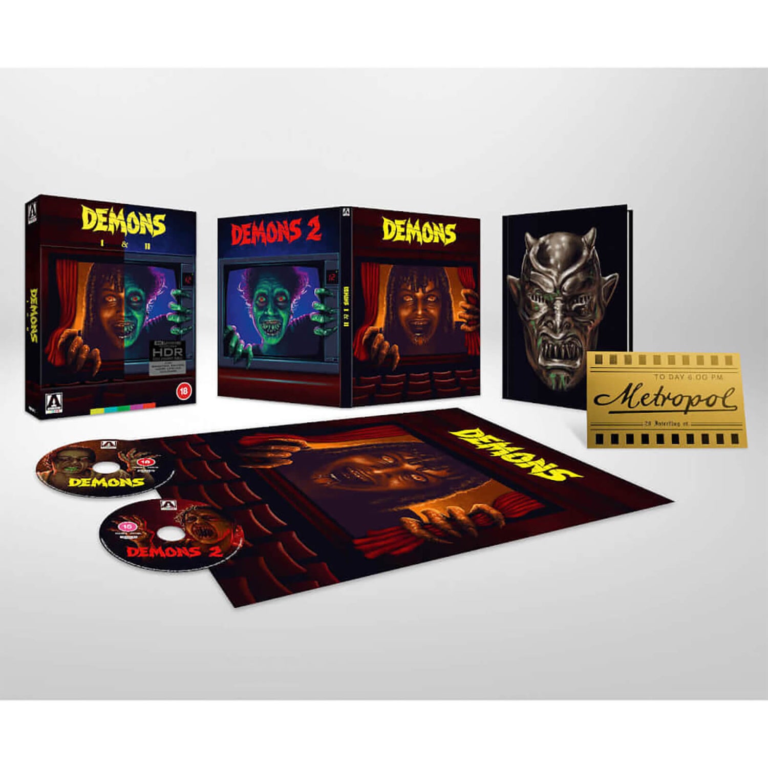 Demons 1 & 2 Limited Edition - 4K Ultra HD 4K - Zavvi UK