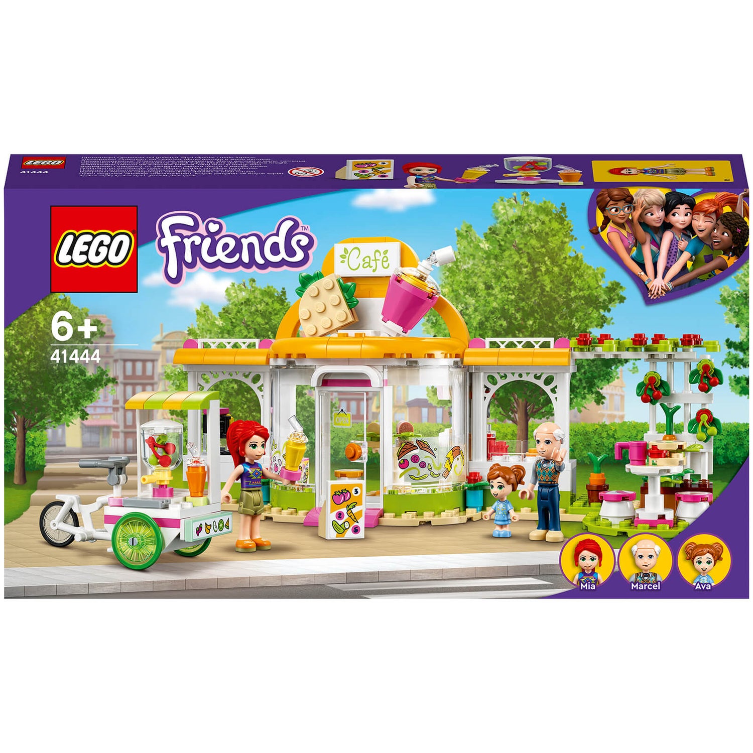 LEGO Friends: Heartlake City: Organic Cafe Toy Playset (41444) Toys ...
