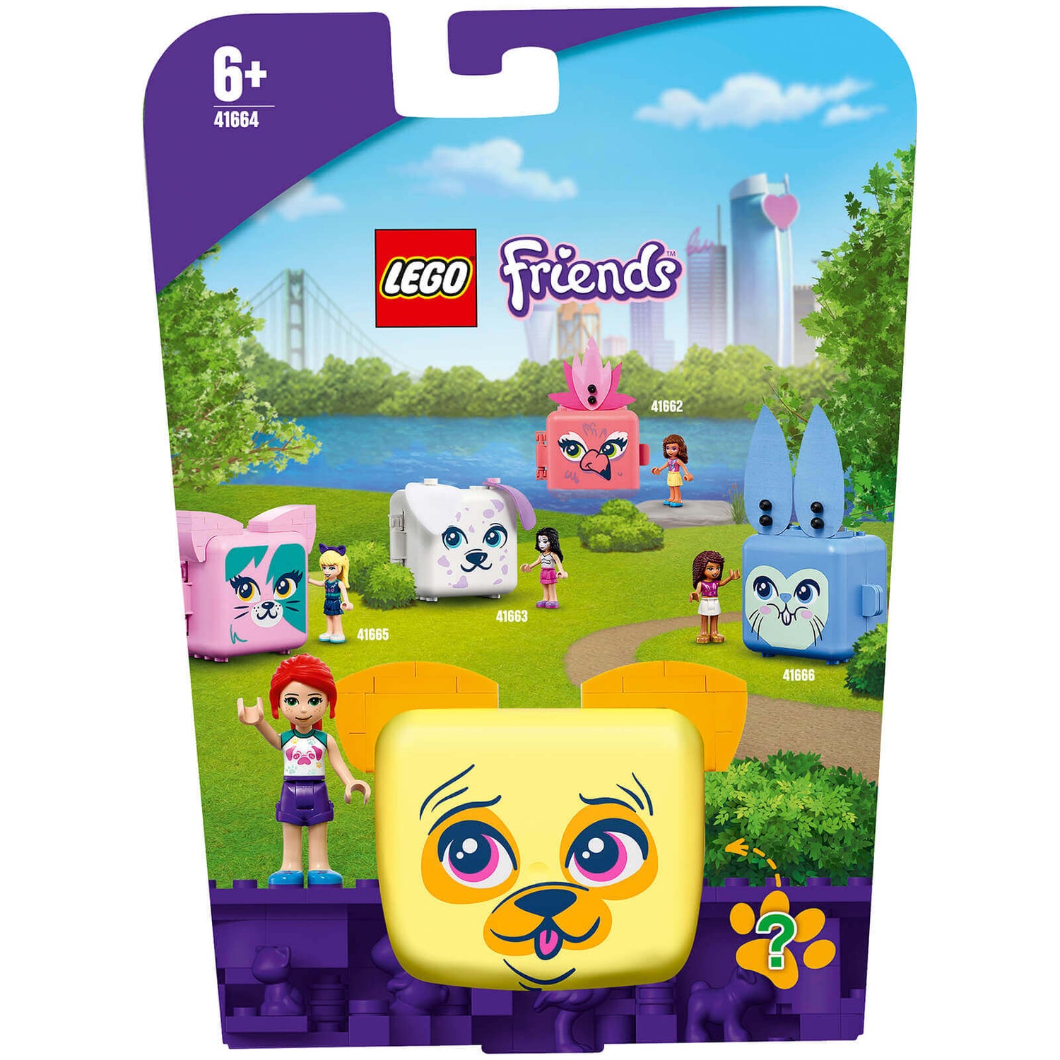 LEGO Friends: Mias Pug Cube Playset Series 4 (41664) Toys - Zavvi UK