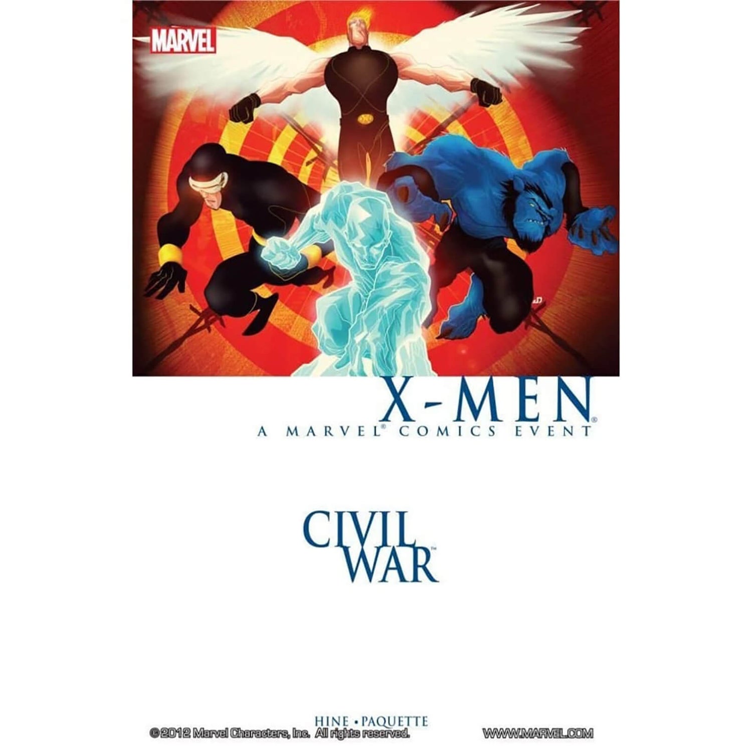 Marvel Civil War: X-Men Graphic Novel Paperback Books - Zavvi UK