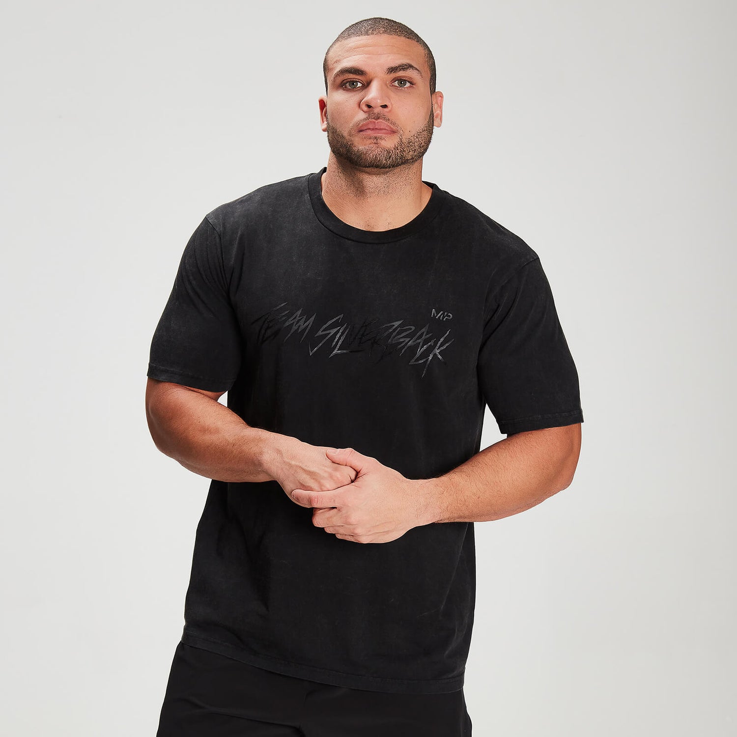 MP X Zack George Men's Washed T-Shirt | Black | MYPROTEIN™