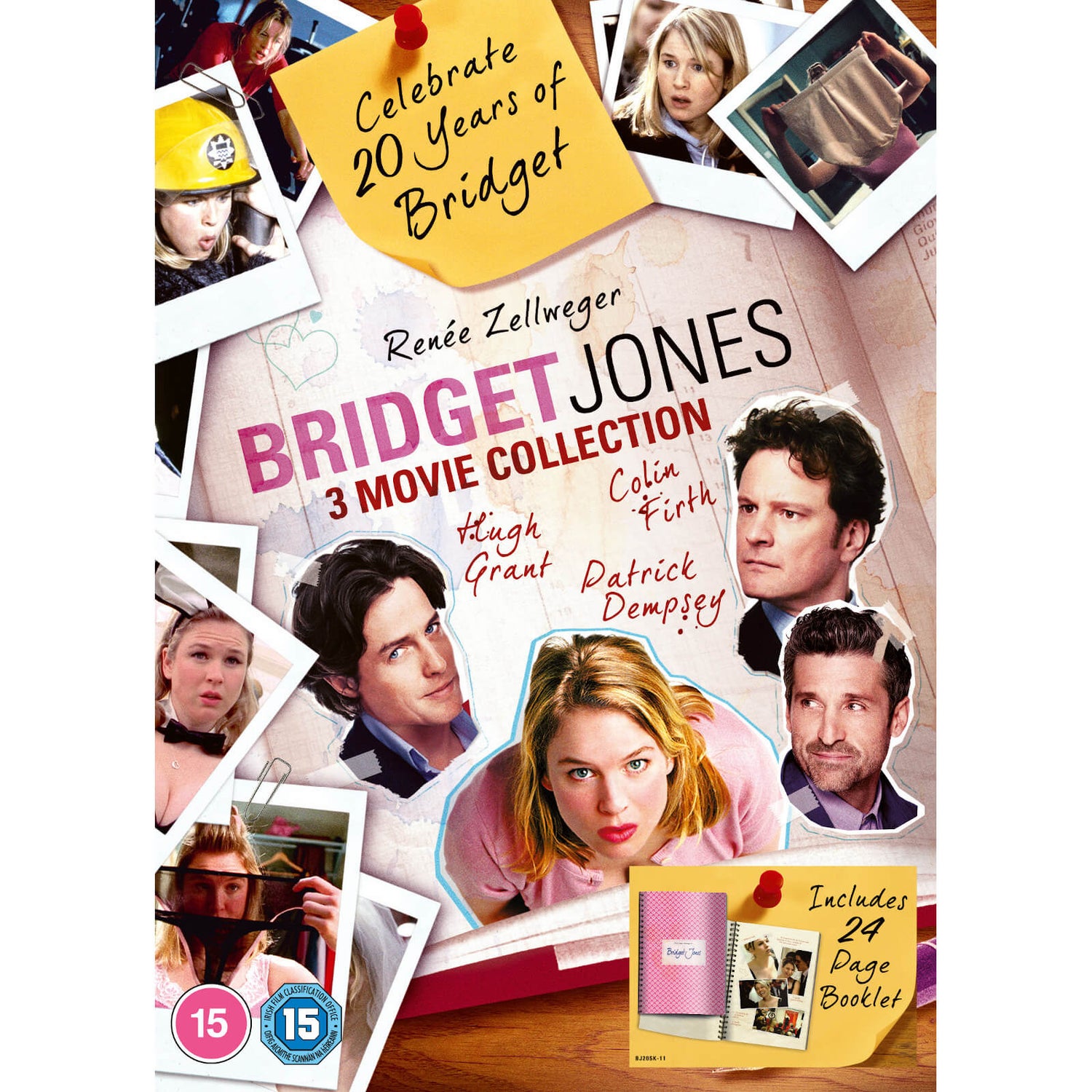 Bridget Jones 3 Movie Collection - 20 Years of Bridget DVD - Zavvi UK