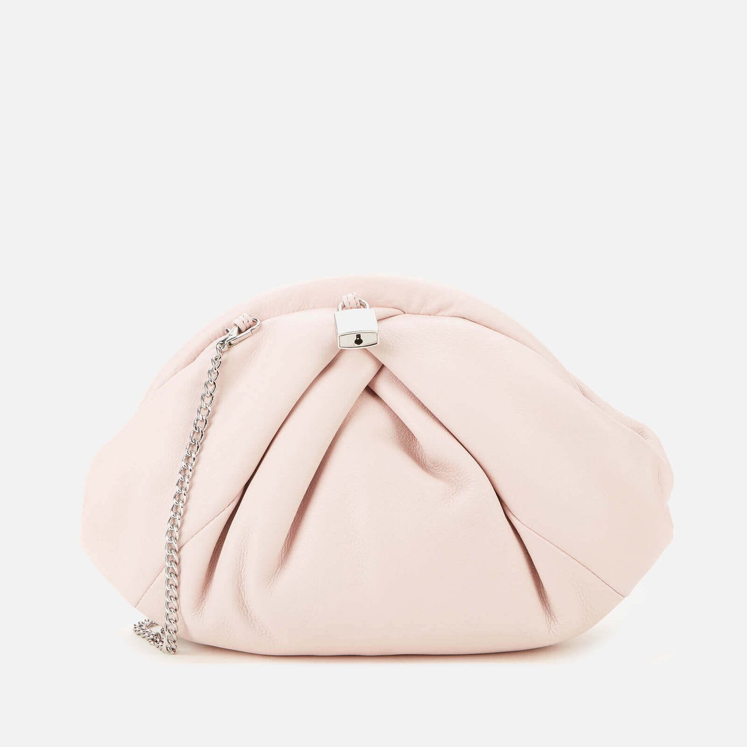 Núnoo Women's Saki Smooth Clutch - Pink | 免邮