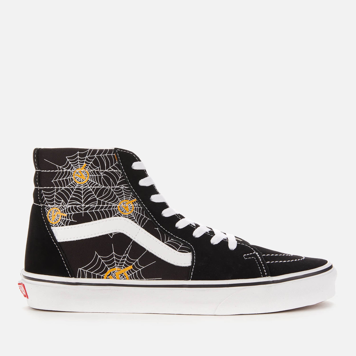 Vans Men's Printed Sk8-Hi Trainers - Spider Web/Black | TheHut.com