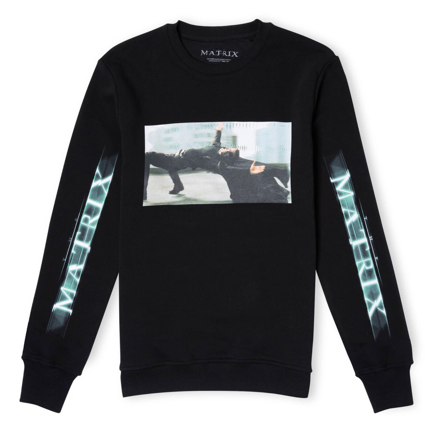 The Matrix Logo Code Sweatshirt - Black Clothing - Zavvi UK