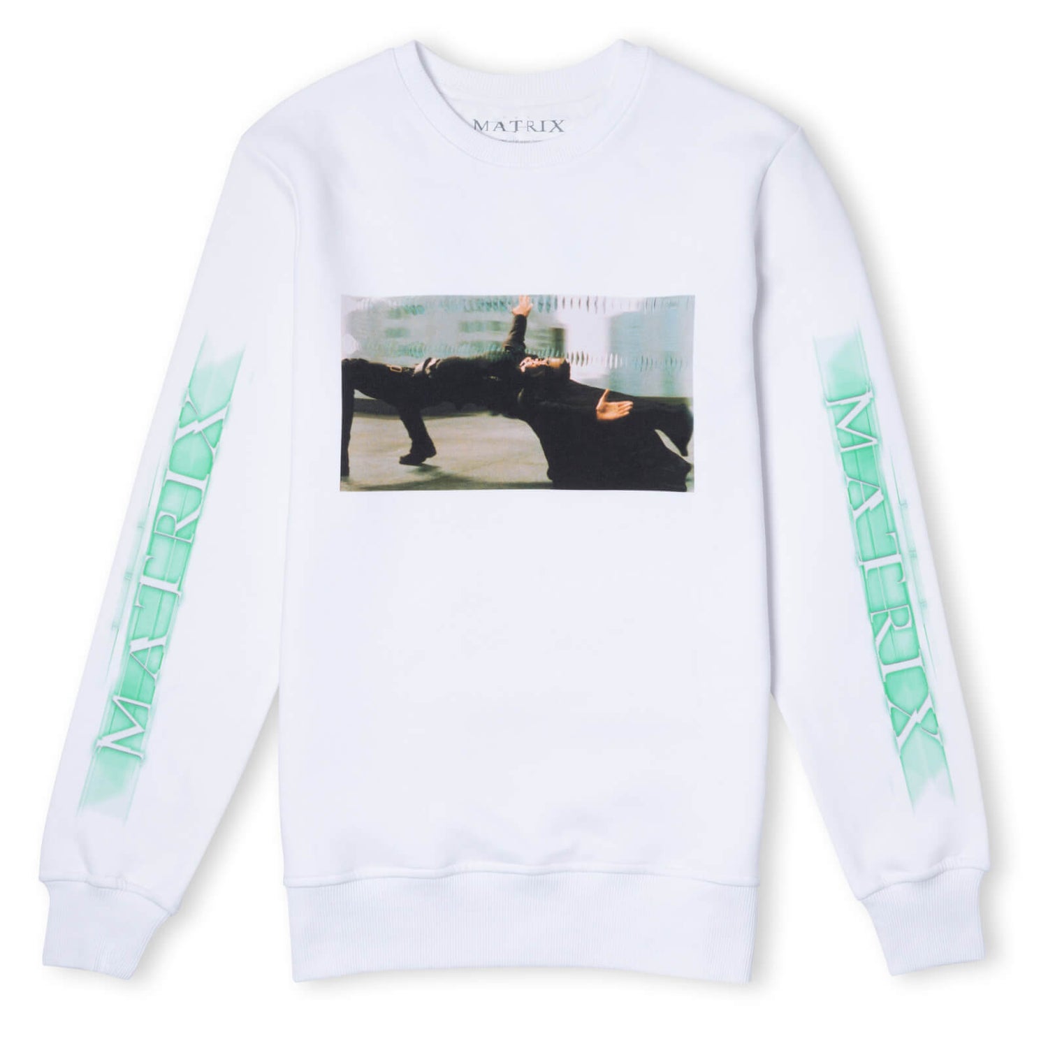 The Matrix Sweatshirt - White Clothing - Zavvi UK