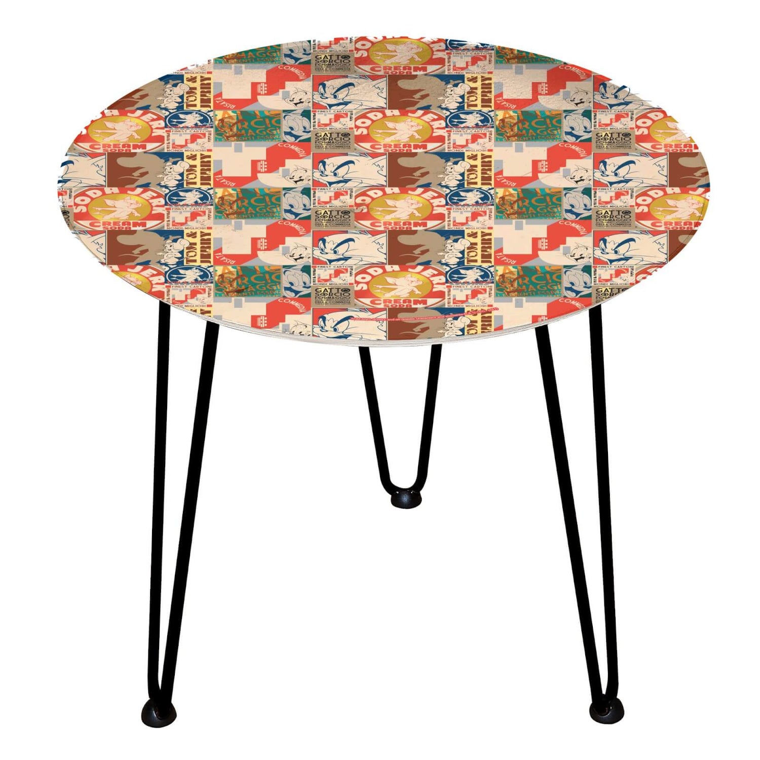 Decorsome x Tom & Jerry Wooden Side Table Homeware - Zavvi UK