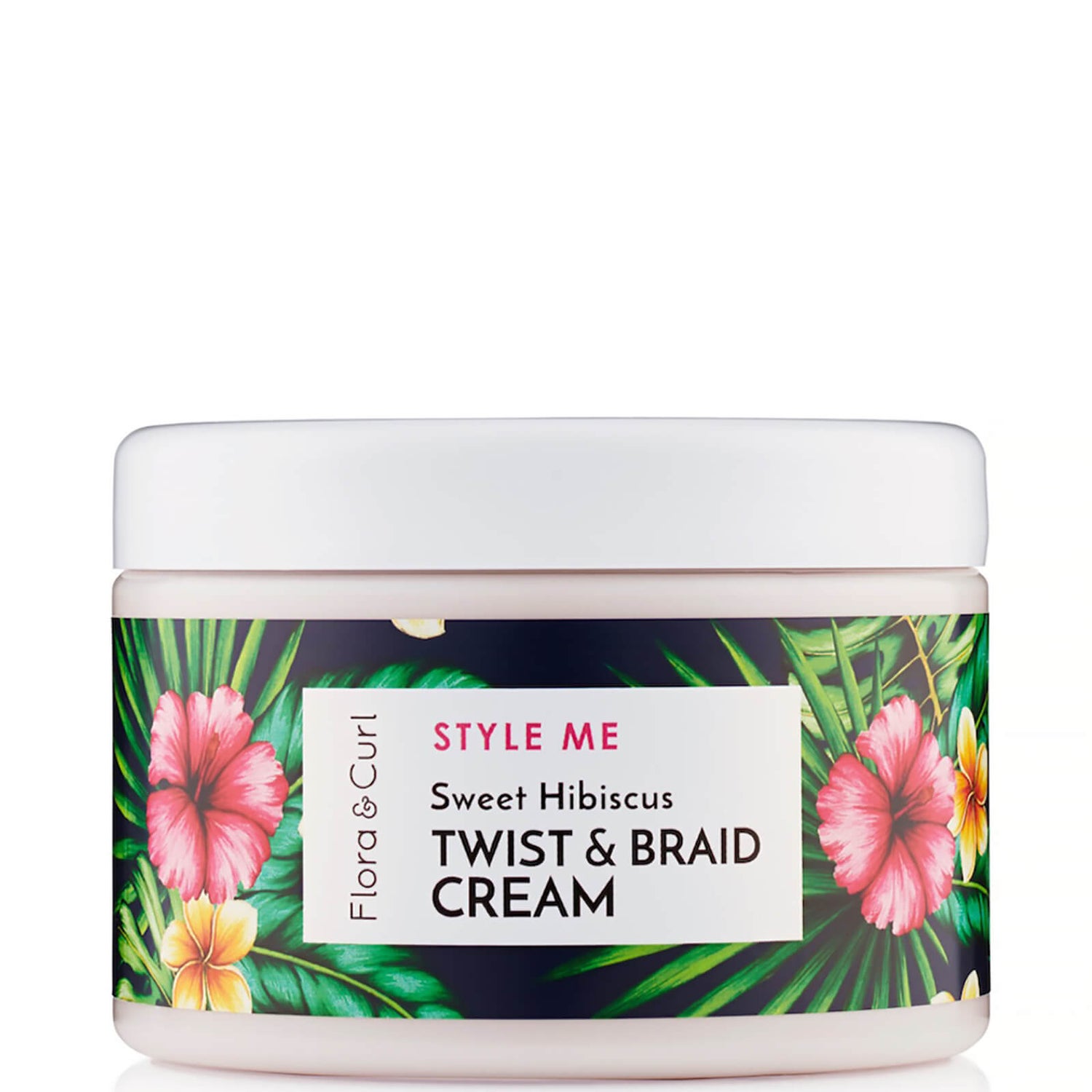 Flora & Curl Sweet Hibiscus Twist and Braid Cream 300ml | LOOKFANTASTIC