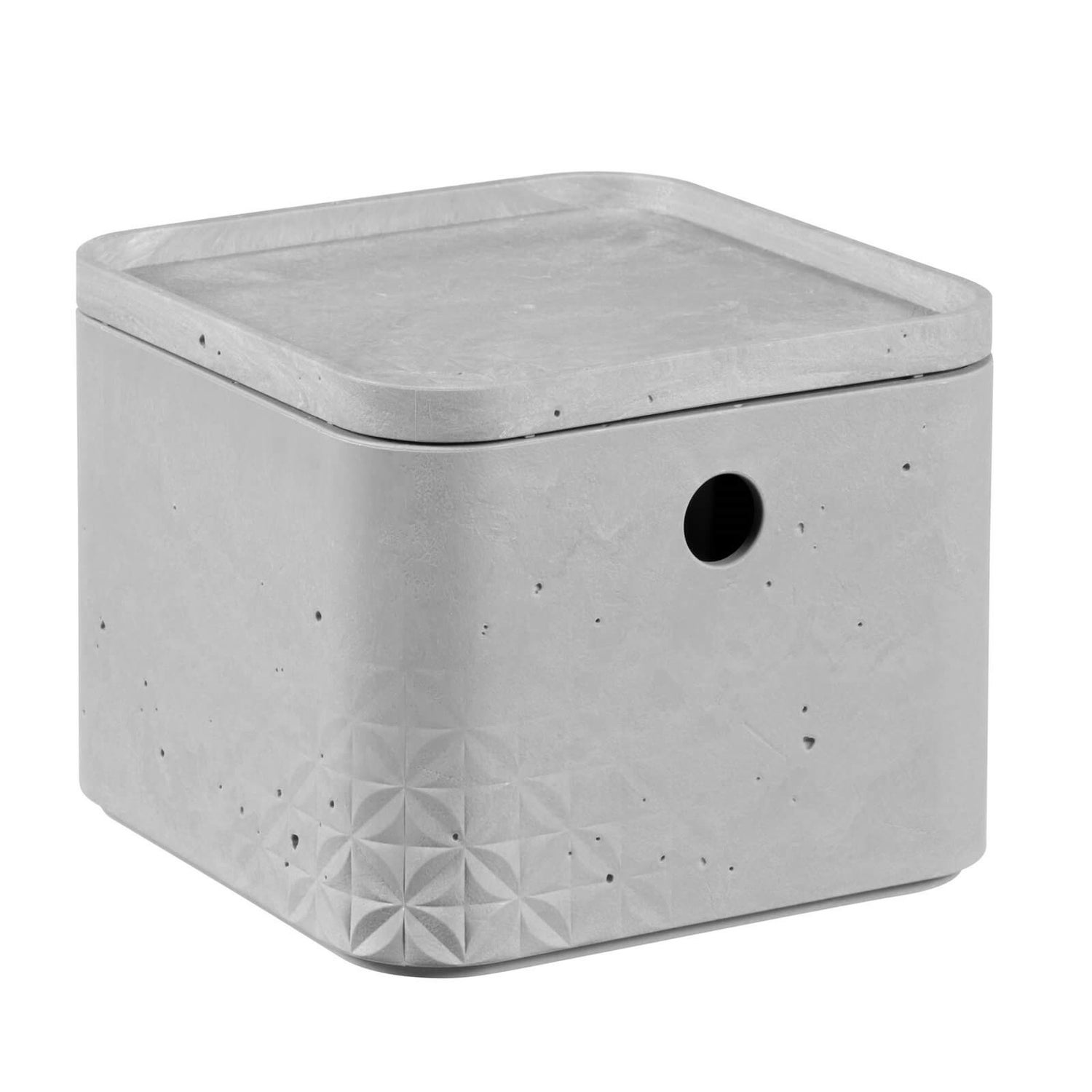CURVER Beton Box with Lid - 3L (Extra Small) | Homebase