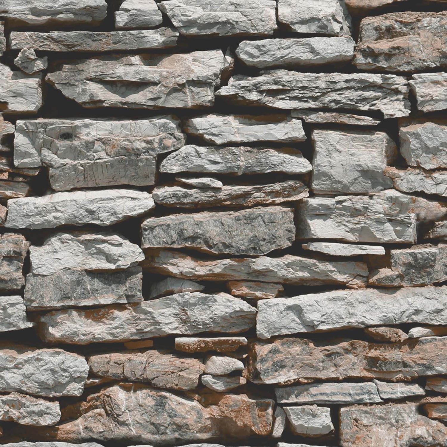 Smooth Stone Wall Wallpaper